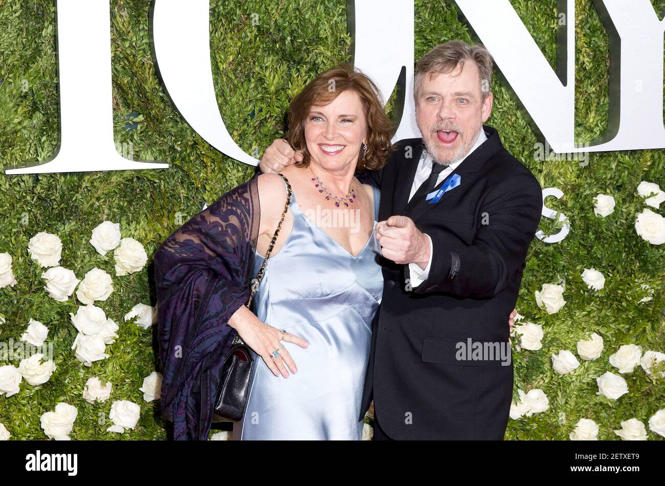 NEW YORK, NY - JUNE 11: Marilou York And Mark Hamill attends the 71st ...