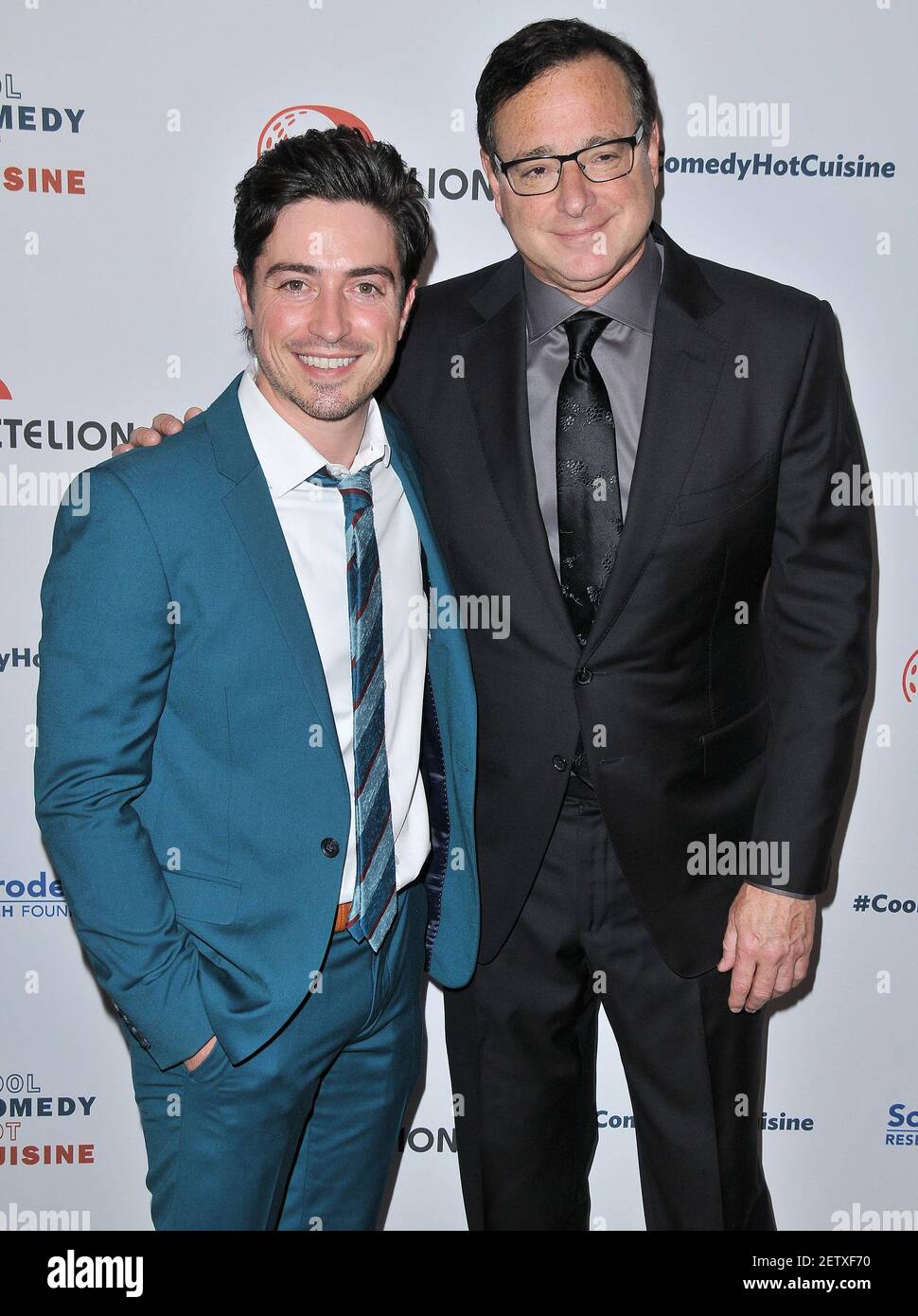 (L-R) Ben Feldman and Bob Saget arrives at the 30th Annual Scleroderma ...
