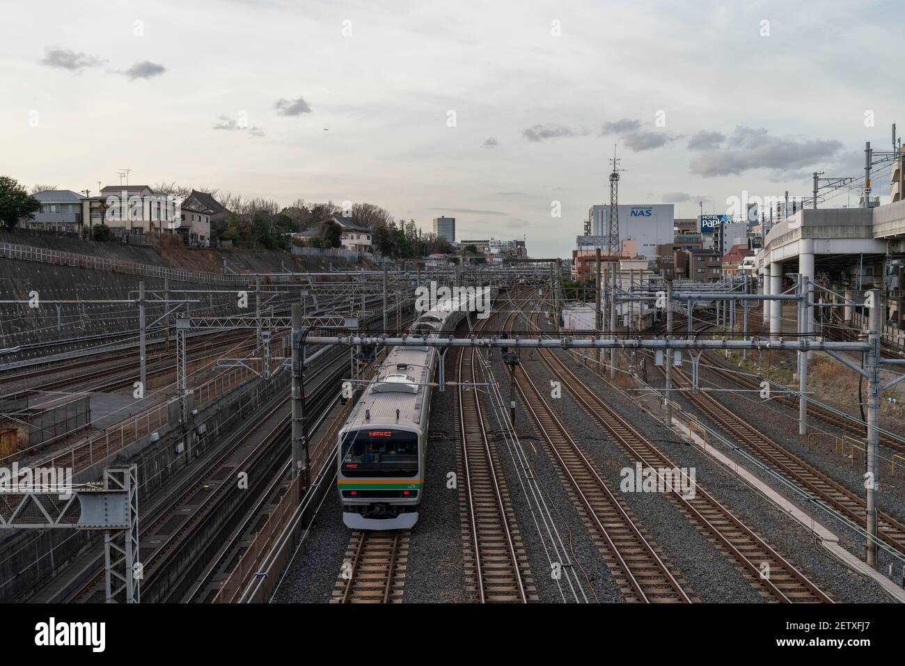 Ueno shinkansen station hi-res stock photography and images - Alamy