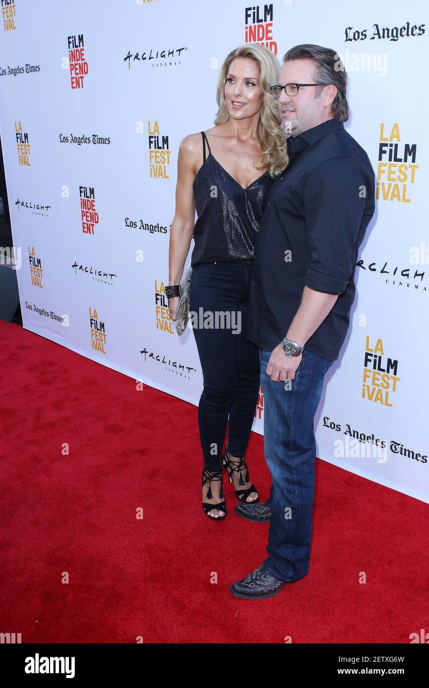 Tanya Lynn Waugh, Ric Roman Waugh at the LA Film Festival "SHOT CALLER ...