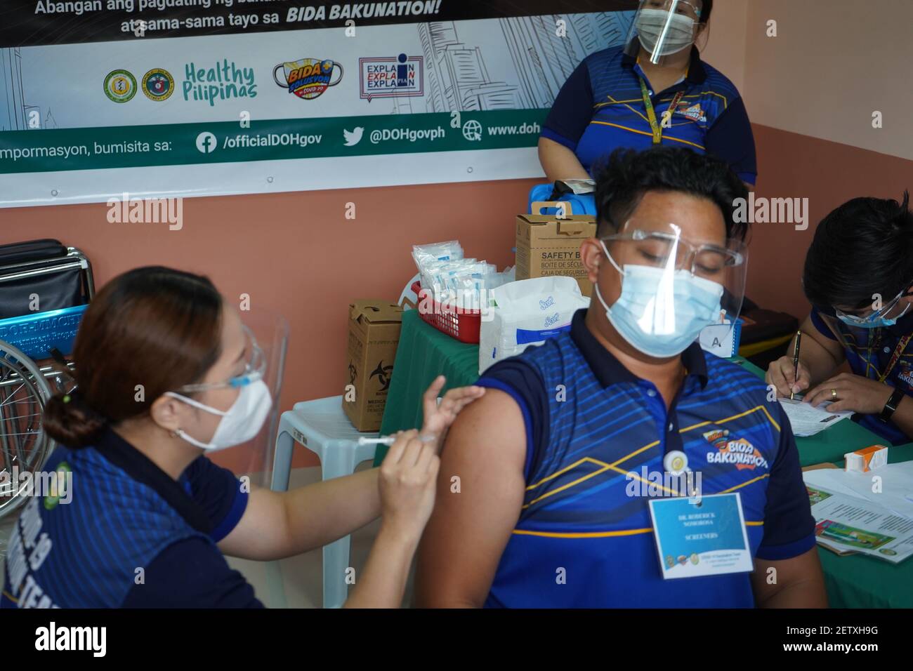 Philippines starts its COVID-19 vaccination drive with the first ...