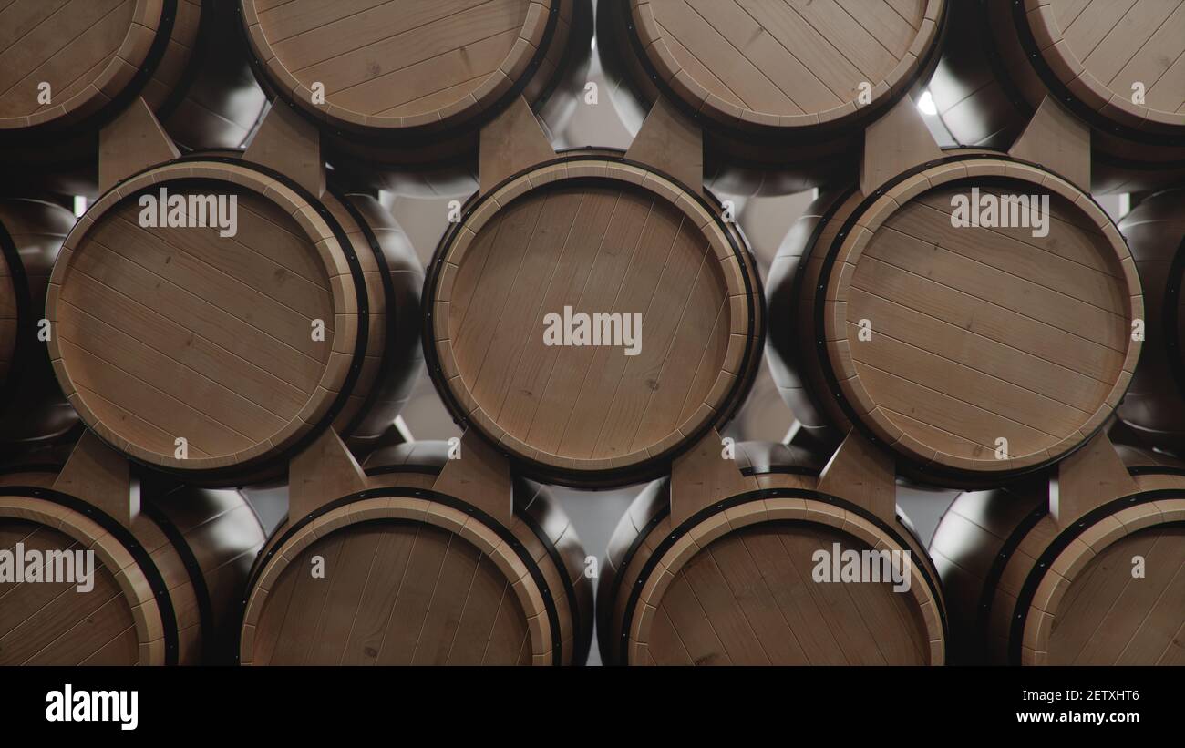 Beer barrels barrels vault hi-res stock photography and images - Alamy