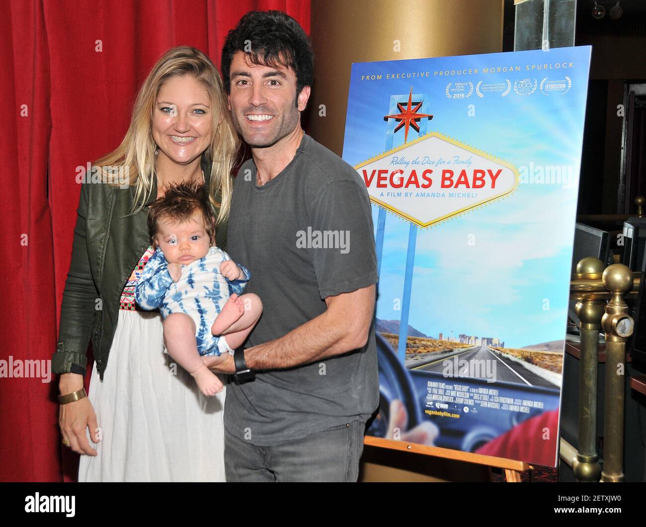(L-R) "Vegas Baby" Producer Serin Marshall, Baby Suki Gray-Guberman and ...