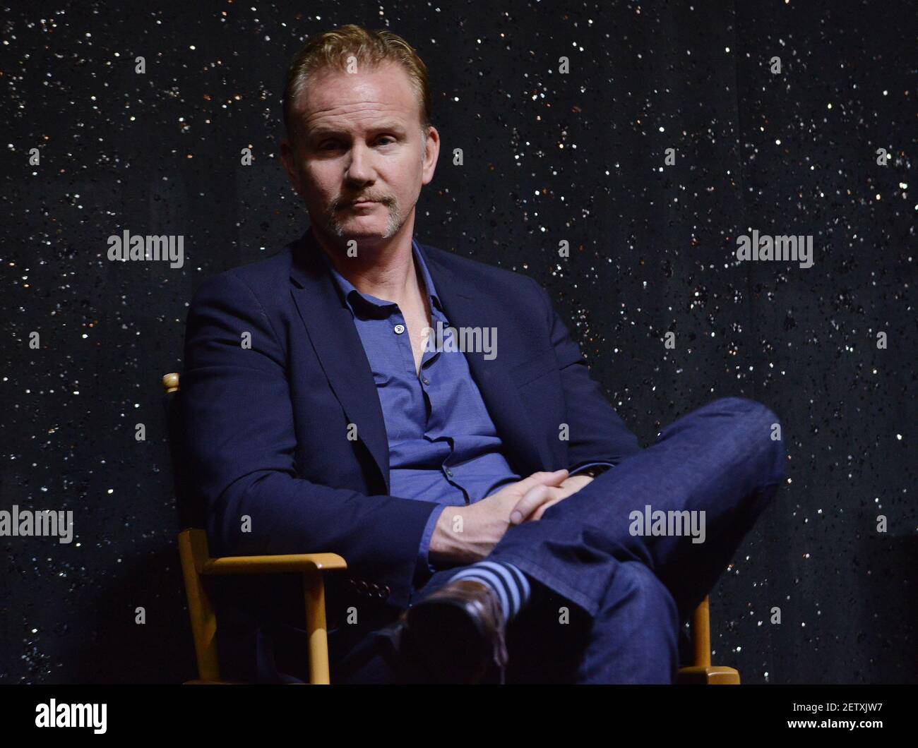 "Vegas Baby" Executive Producer Morgan Spurlock on stage for the Q&A at ...
