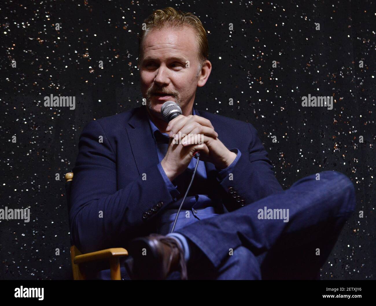 "Vegas Baby" Executive Producer Morgan Spurlock on stage for the Q&A at ...
