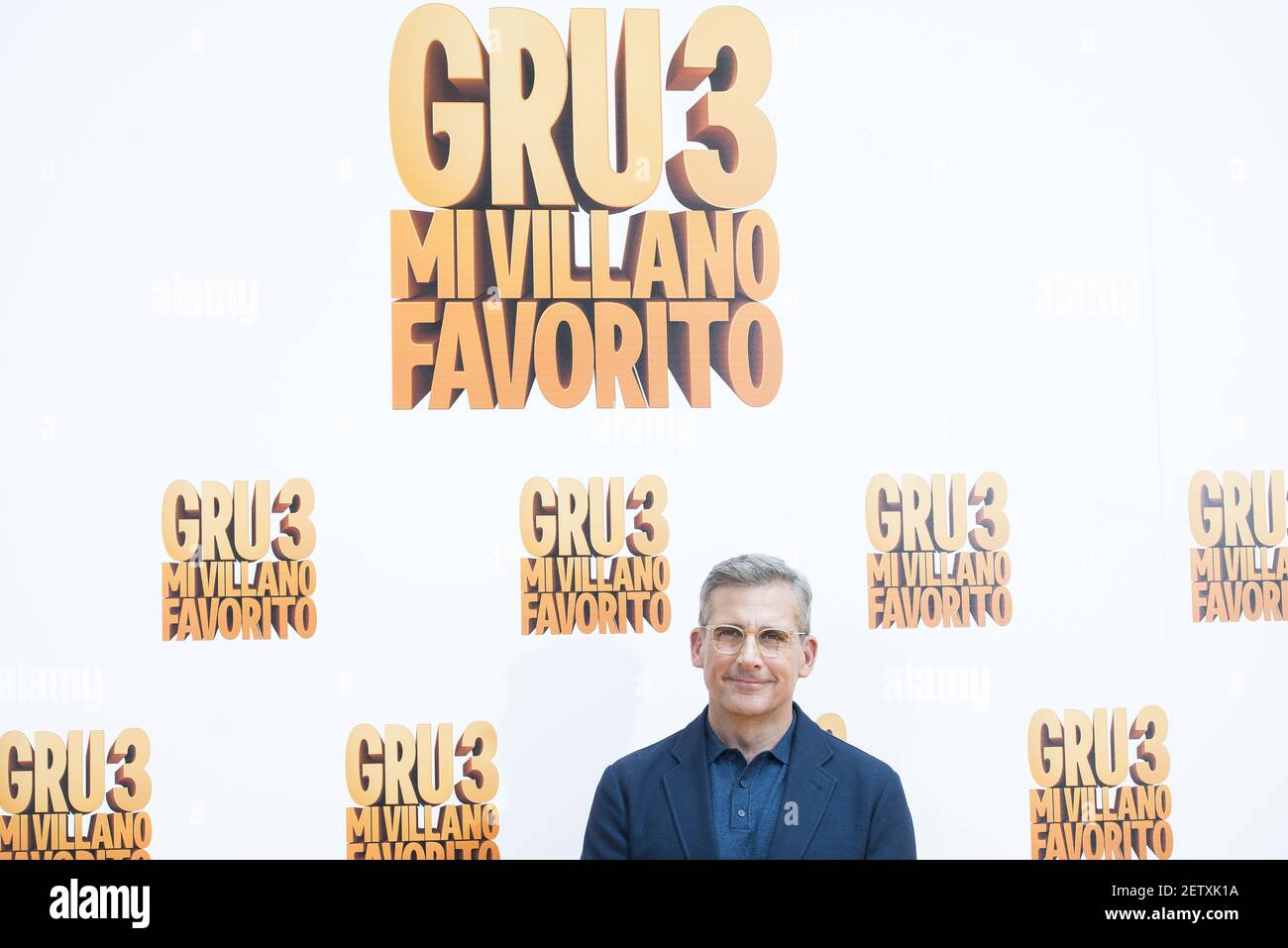 American actor Steve Carrell attends to the presentation of film 'Gru ...