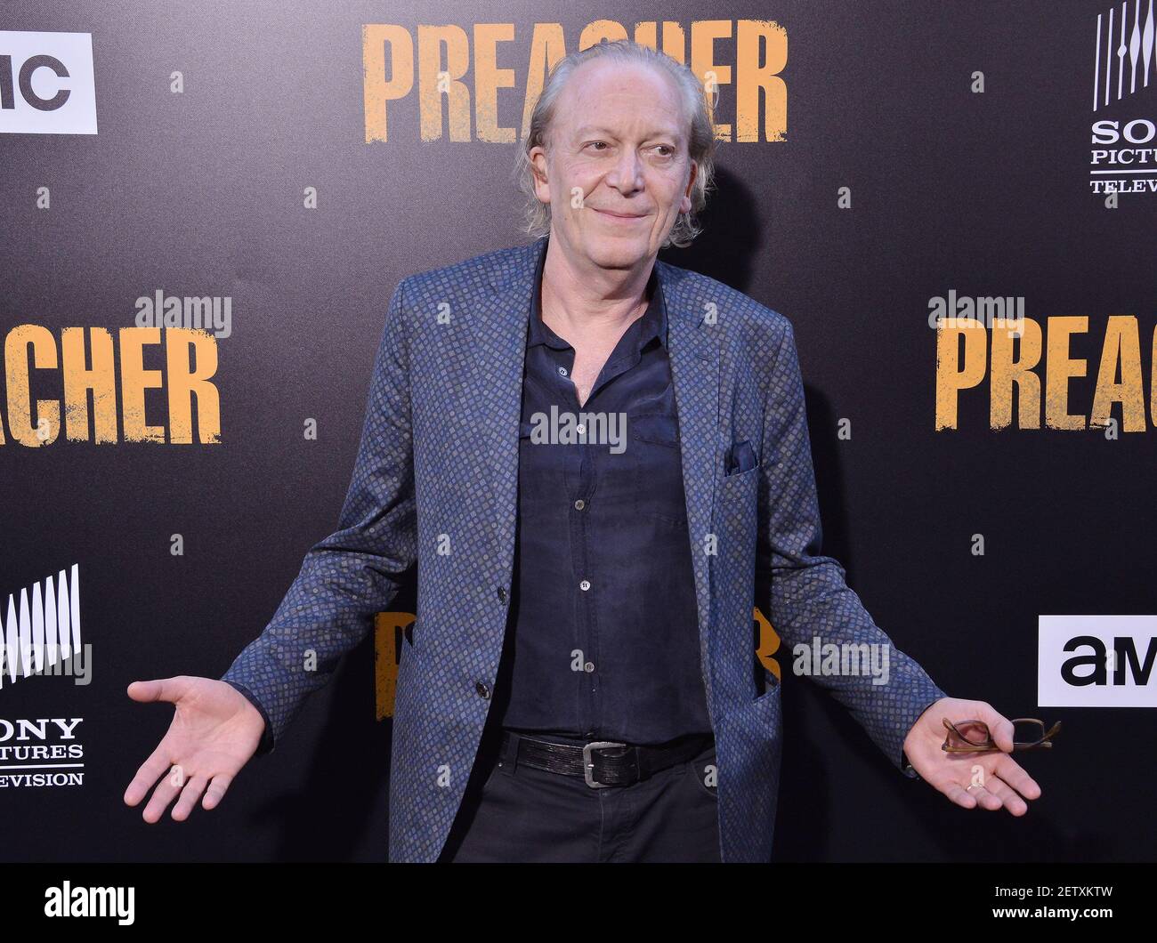 Ronald Guttman arrives at AMC's "Preacher" Season 2 Premiere Screening ...
