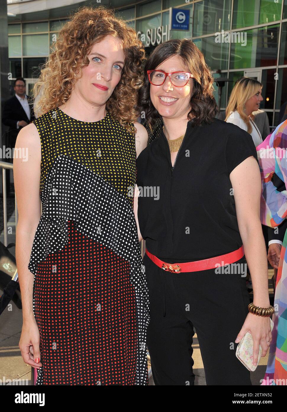 (L-R) Liz Flahive and Carly Mensch arrives at Netflix's "Glow" Los ...