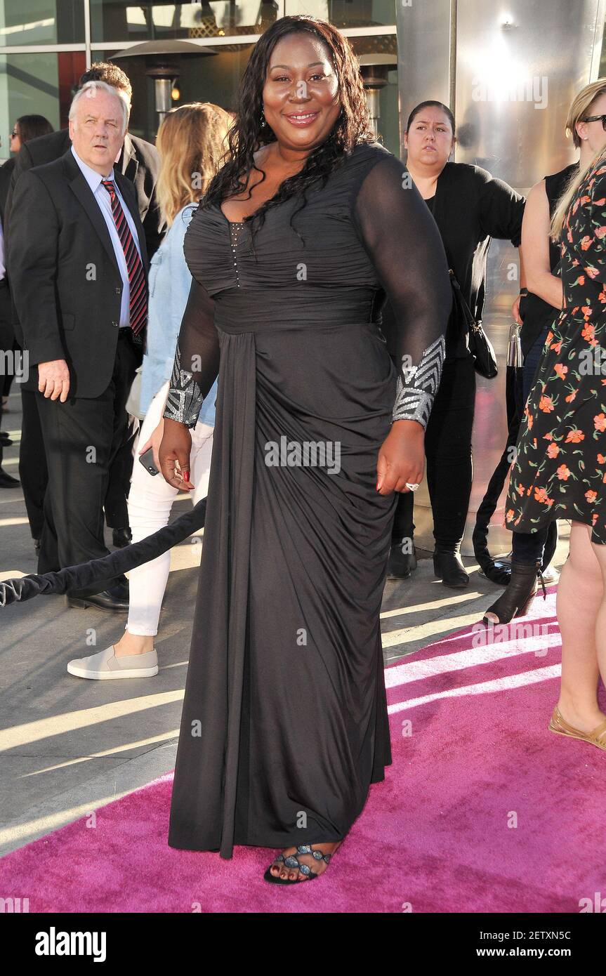Kia Stevens arrives at Netflix's "Glow" Los Angeles Premiere held at ...