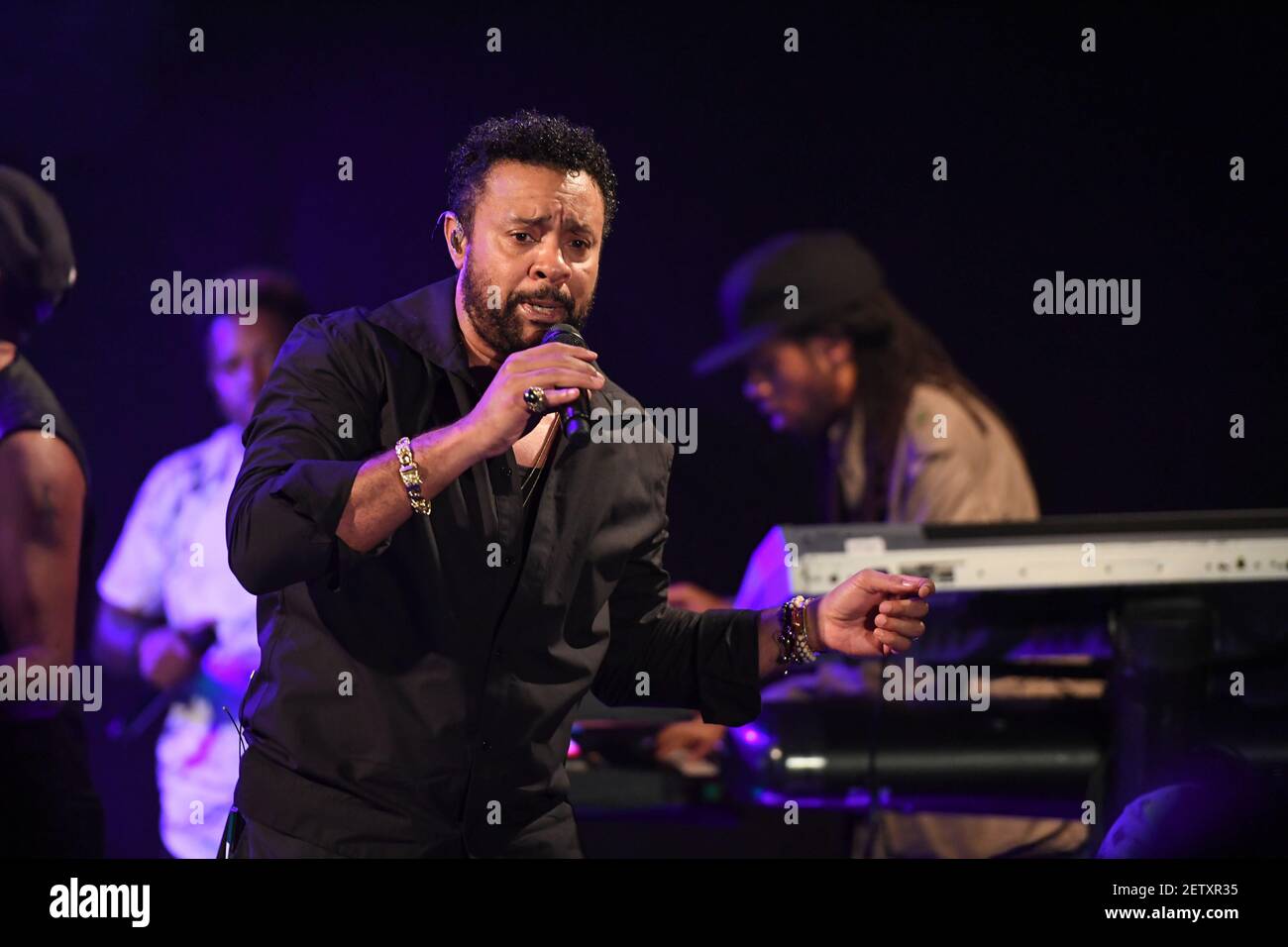 Shaggy in concert at Trabendo in Paris, France on June 20, 2017. (Photo ...