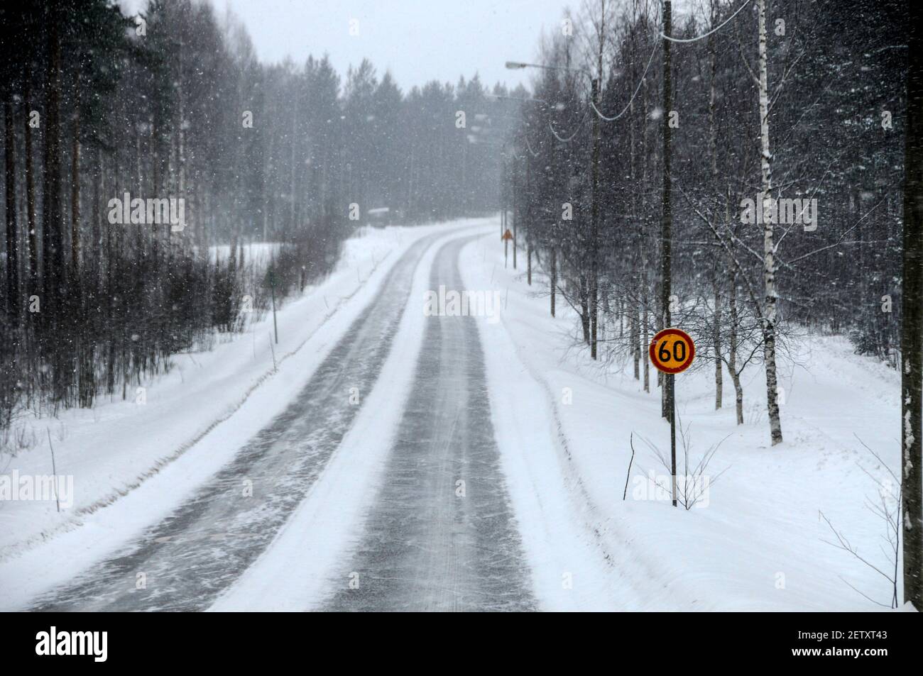 Finnish speed sign hi-res stock photography and images - Alamy