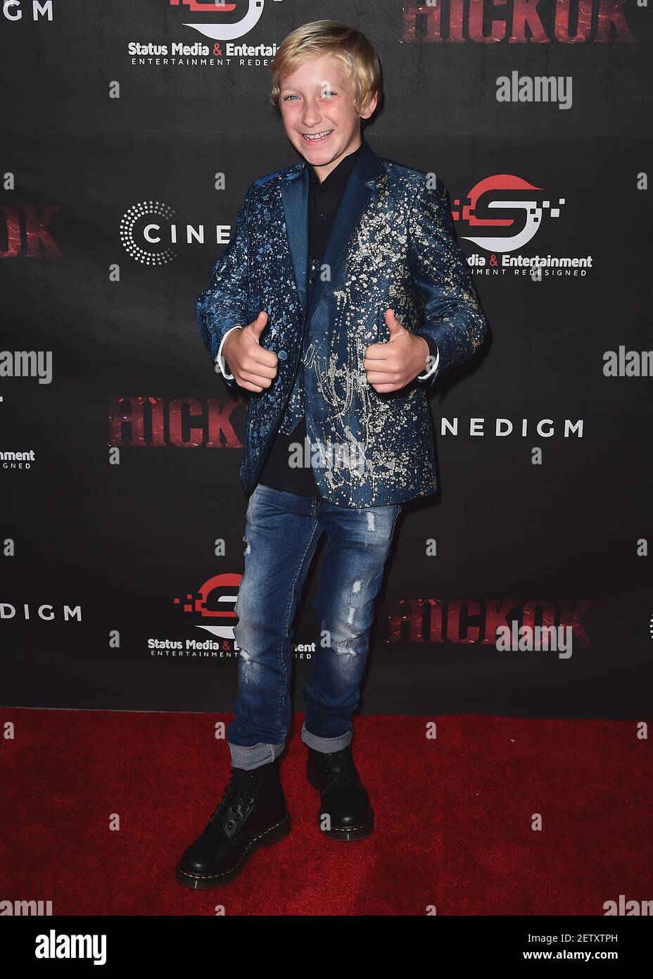 LOS ANGELES, CA - JUNE 22: Hunter Fischer at the Los Angeles premiere ...