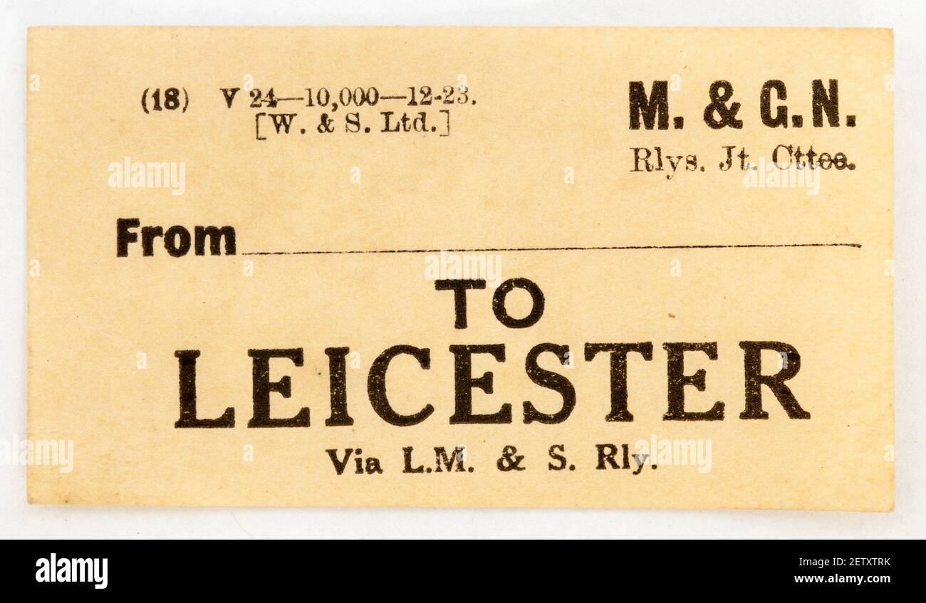 Leicester station railway hi-res stock photography and images - Alamy