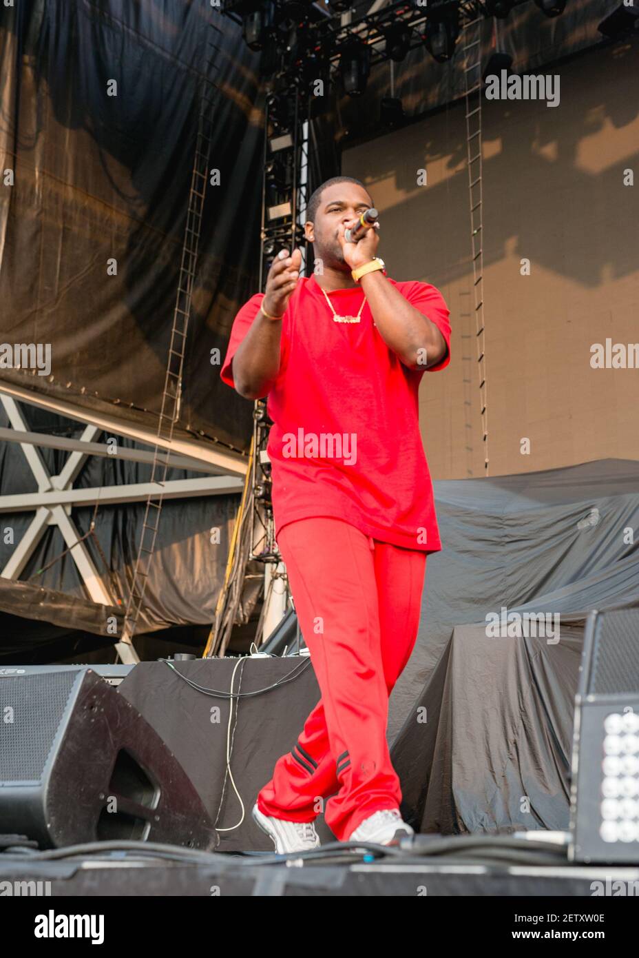 Rapper A$AP Ferg performs onstage during the 'Nobody Safe' tour at The ...