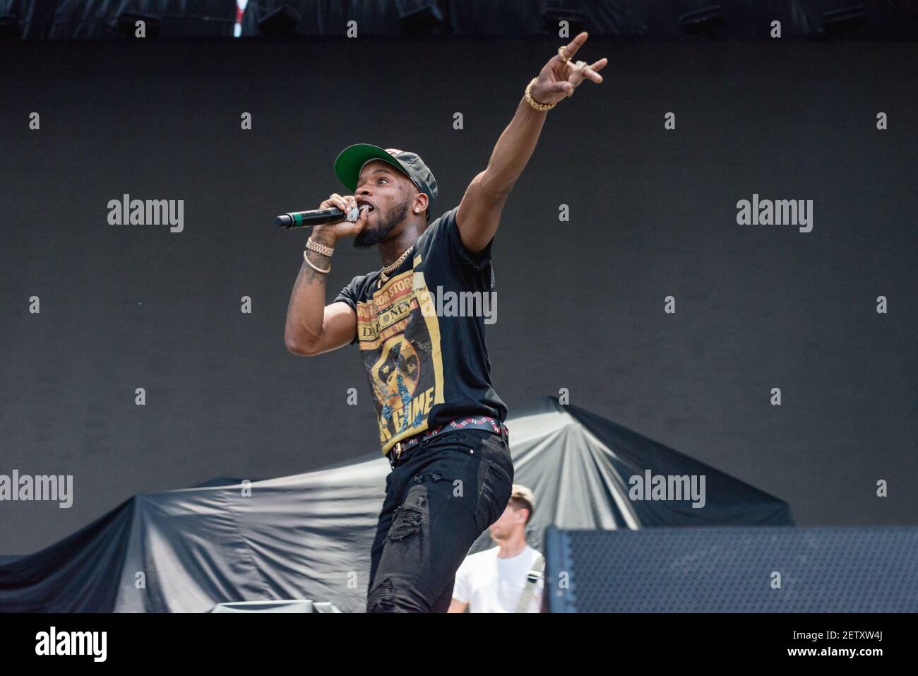 Rapper Tory Lanez performs onstage during the 'Nobody Safe' tour at The ...