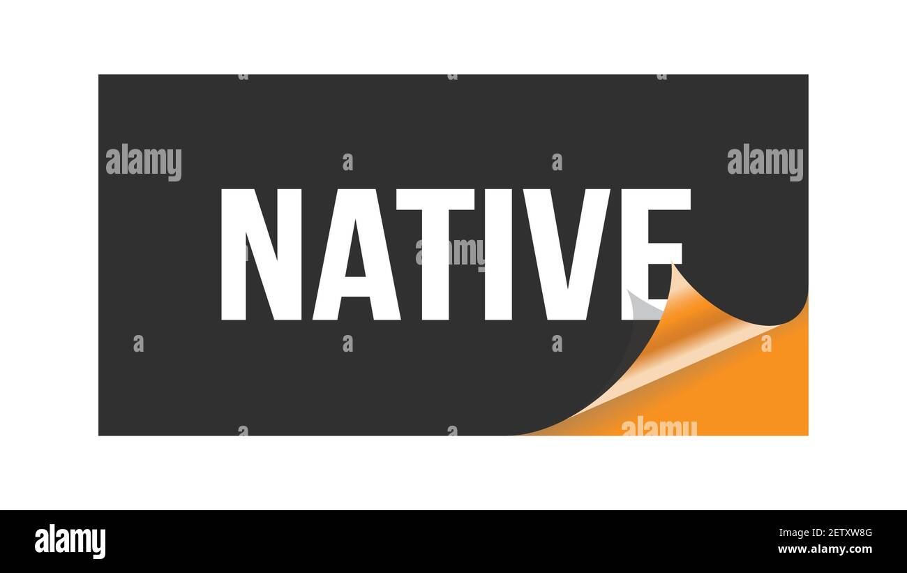 Native sticker hi-res stock photography and images - Alamy