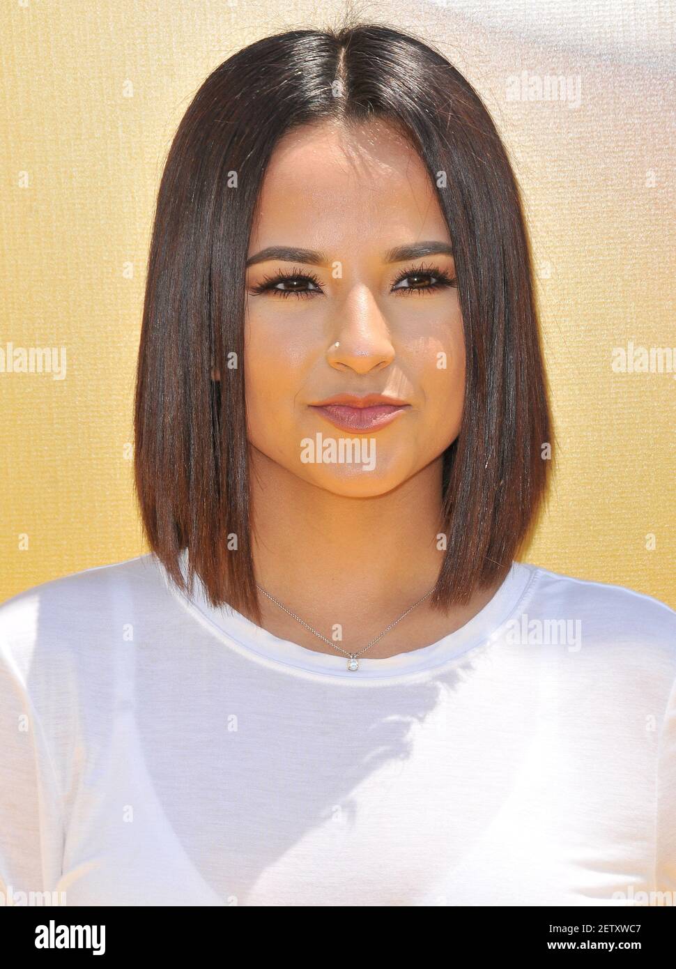 Becky G arrives at the "Despicable Me 3" Los Angeles Premiere held at ...