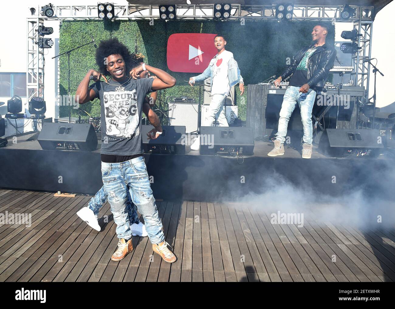 HOLLYWOOD - JUNE 24: SOB x RBE at YouTube Pre-BET Awards party at ...