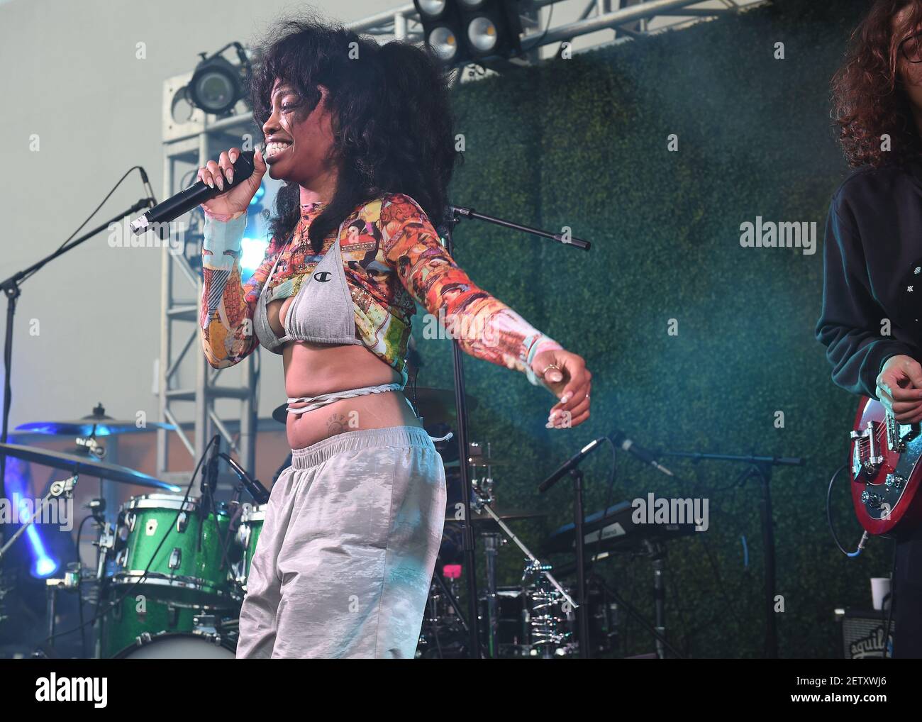 HOLLYWOOD - JUNE 24: Sza at YouTube Pre-BET Awards party at NeueHouse ...