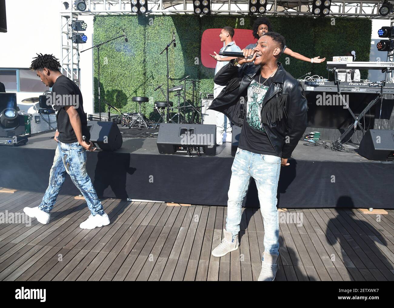 HOLLYWOOD - JUNE 24: SOB x RBE at YouTube Pre-BET Awards party at ...