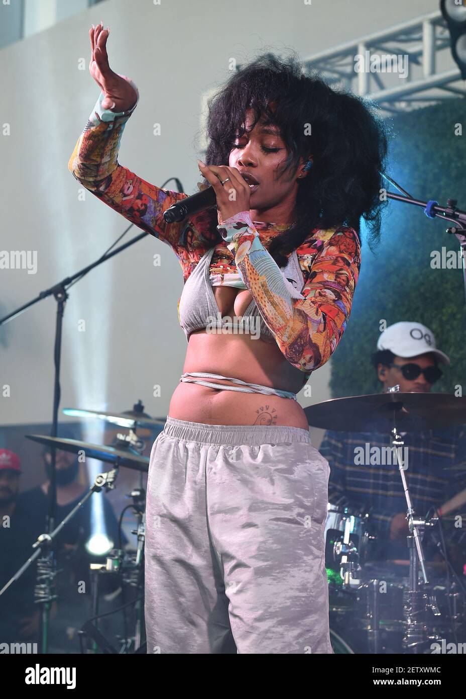 HOLLYWOOD - JUNE 24: Sza at YouTube Pre-BET Awards party at NeueHouse ...