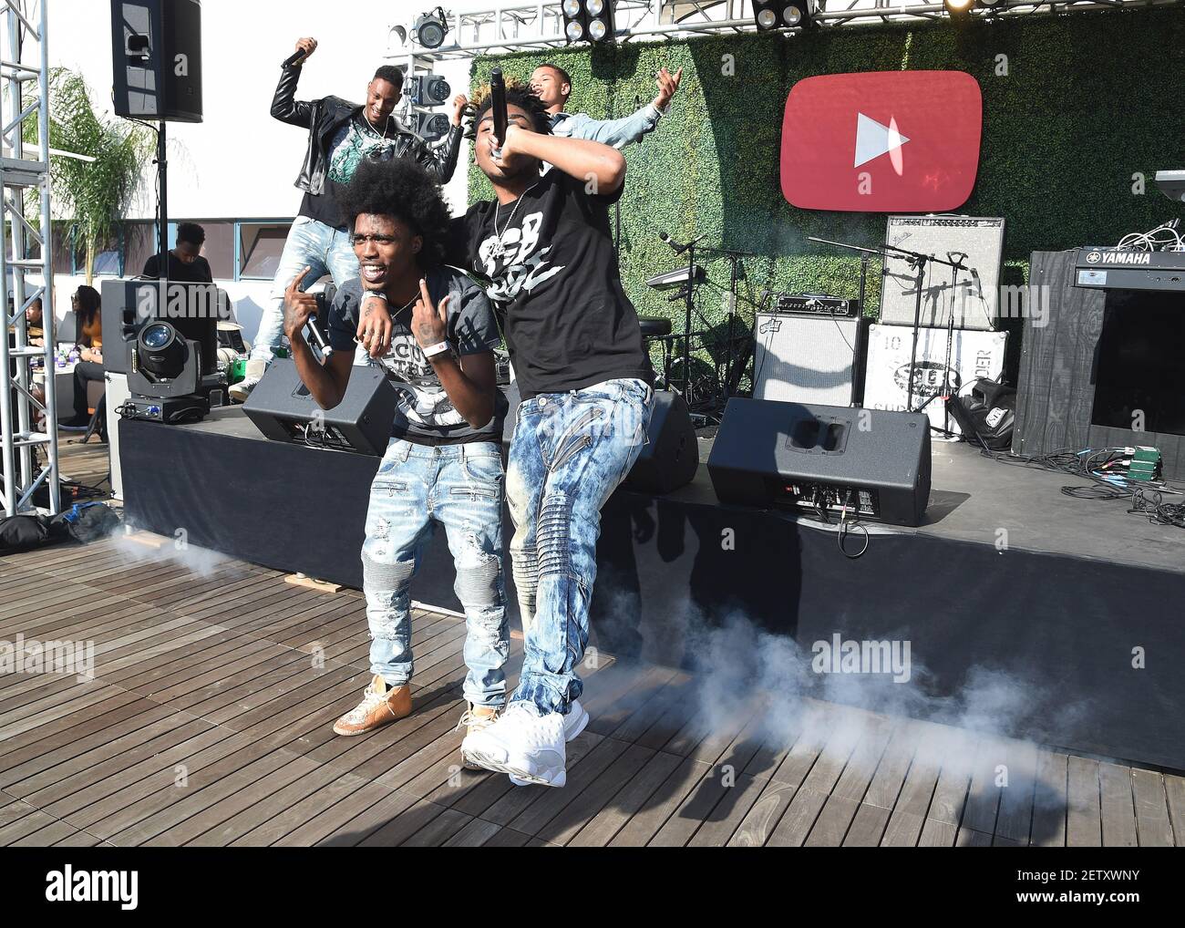 HOLLYWOOD - JUNE 24: SOB x RBE at YouTube Pre-BET Awards party at ...