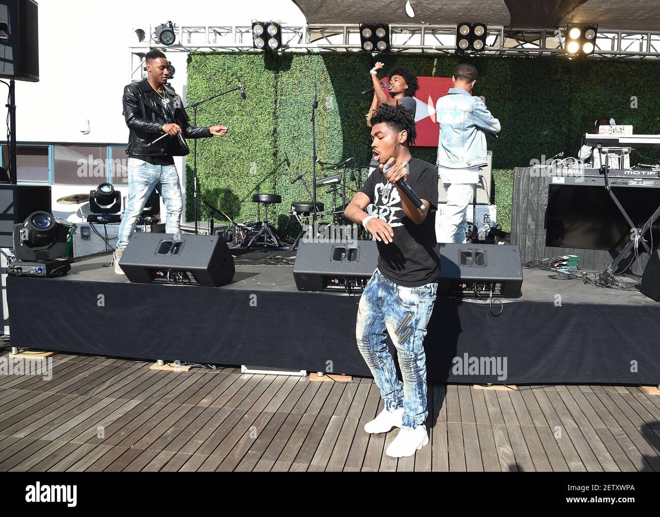 HOLLYWOOD - JUNE 24: SOB x RBE at YouTube Pre-BET Awards party at ...
