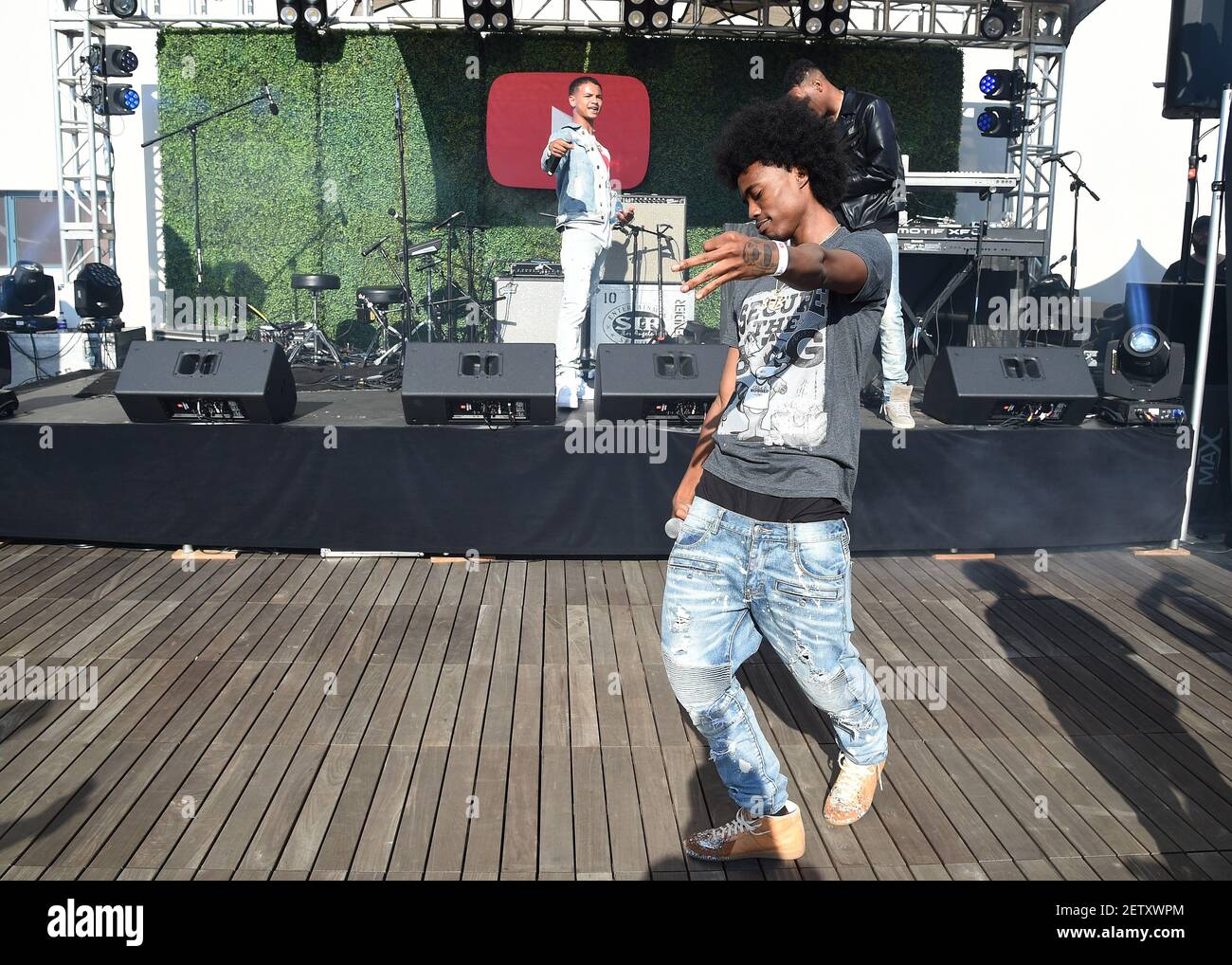 HOLLYWOOD - JUNE 24: SOB x RBE at YouTube Pre-BET Awards party at ...