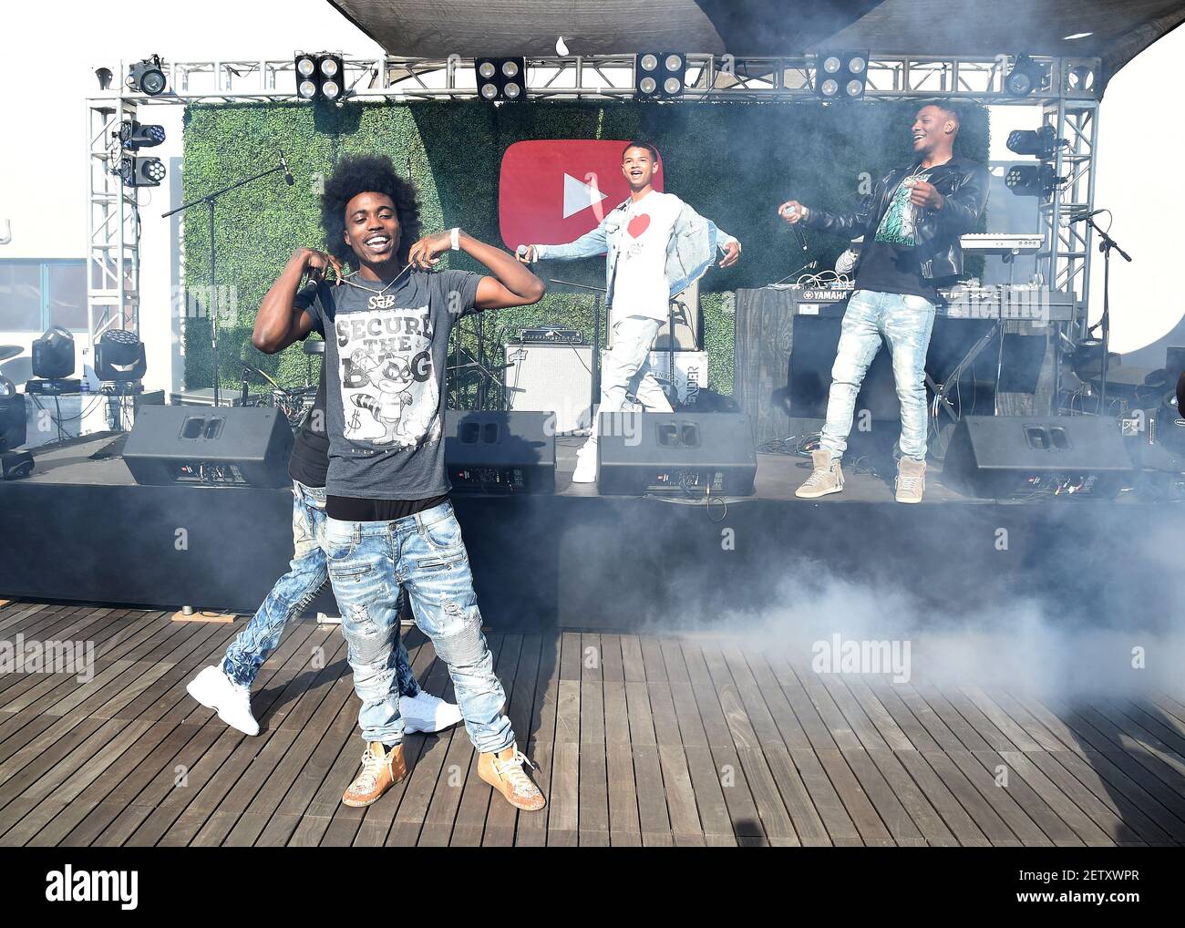 HOLLYWOOD - JUNE 24: SOB x RBE at YouTube Pre-BET Awards party at ...