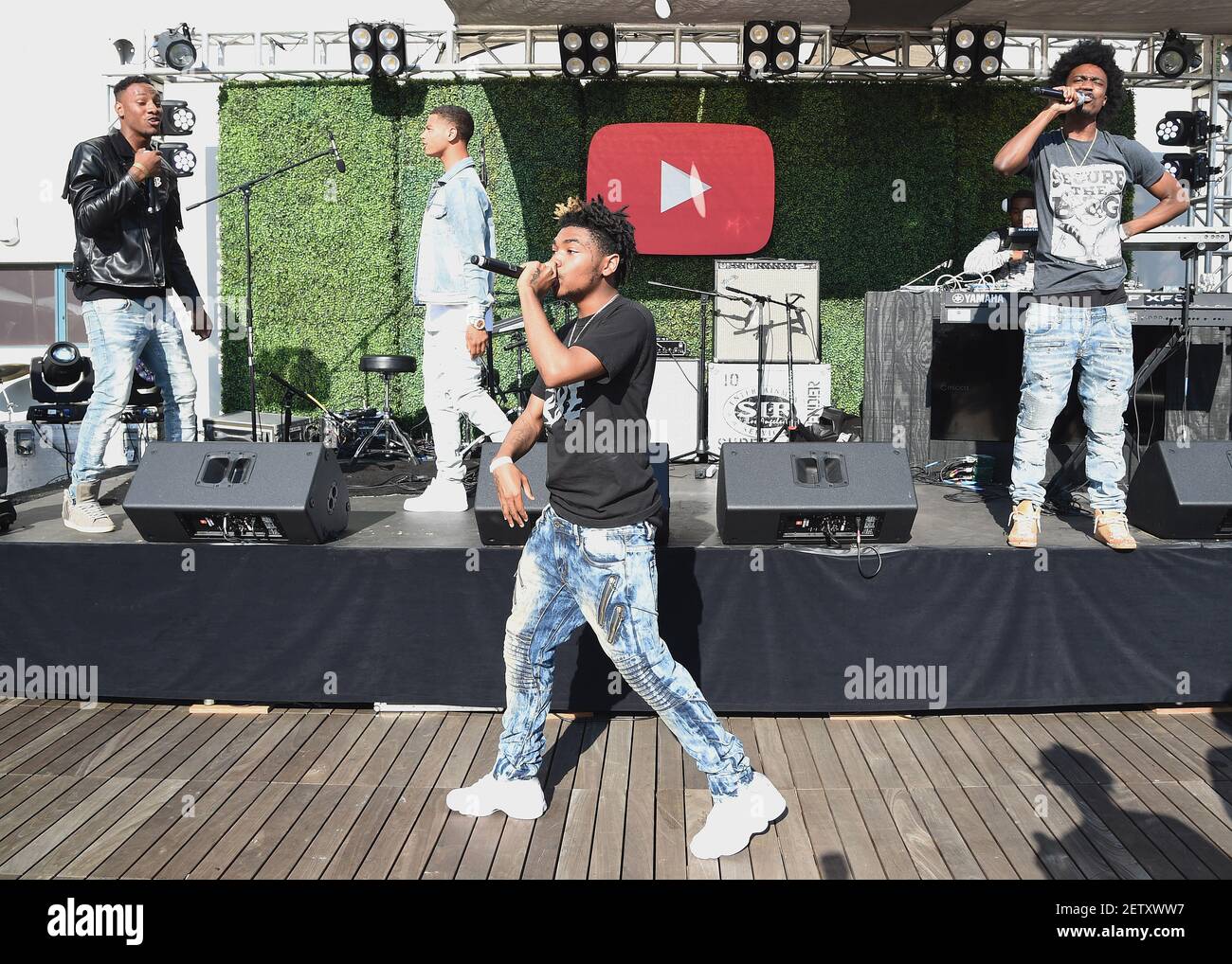 HOLLYWOOD - JUNE 24: SOB x RBE at YouTube Pre-BET Awards party at ...