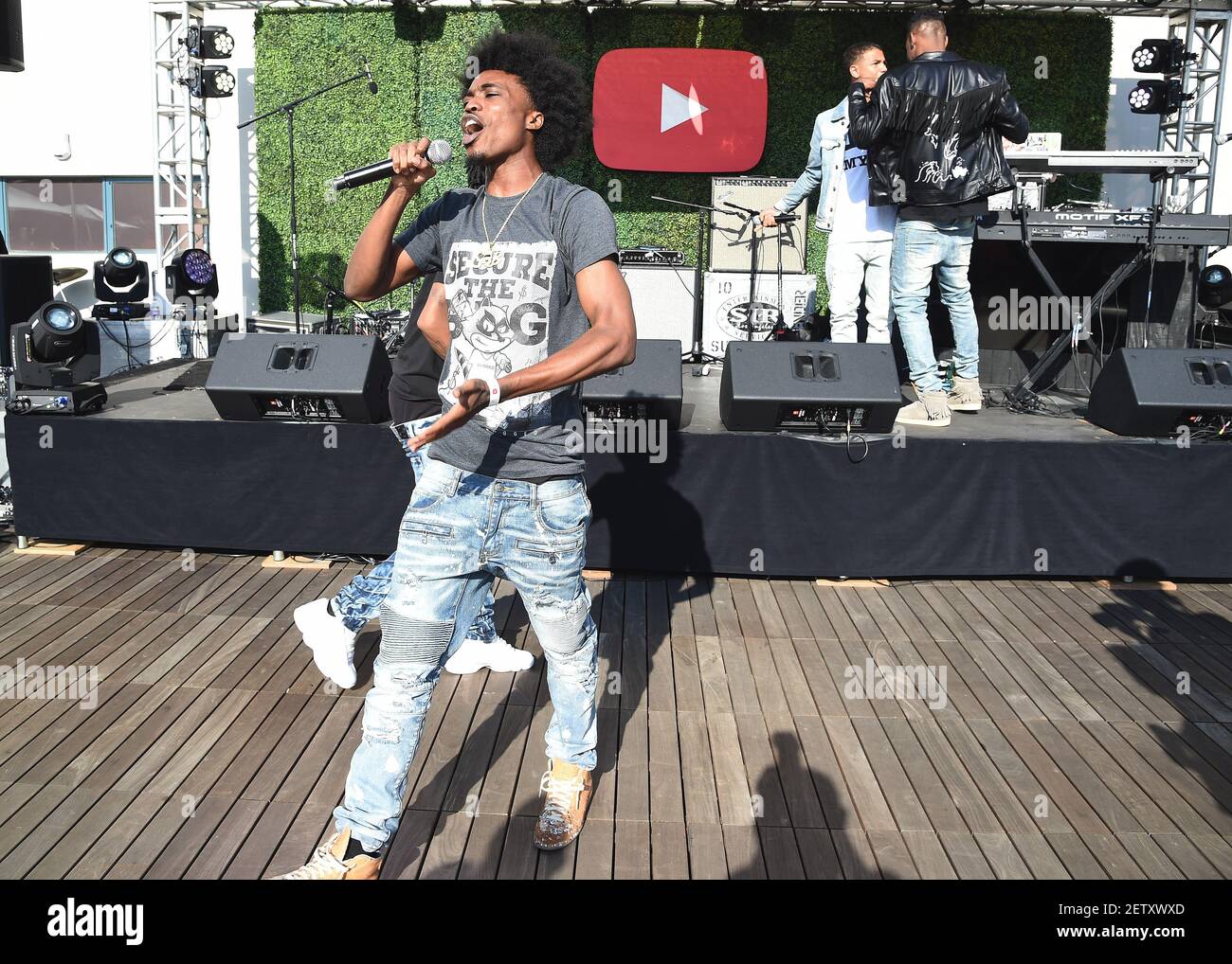 HOLLYWOOD - JUNE 24: SOB x RBE at YouTube Pre-BET Awards party at ...