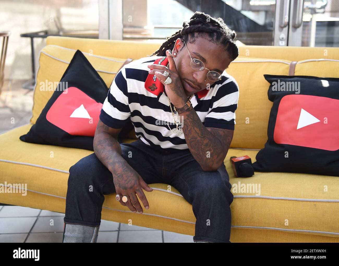 HOLLYWOOD - JUNE 24: Singer Jacquees attends the YouTube Pre-BET Awards ...