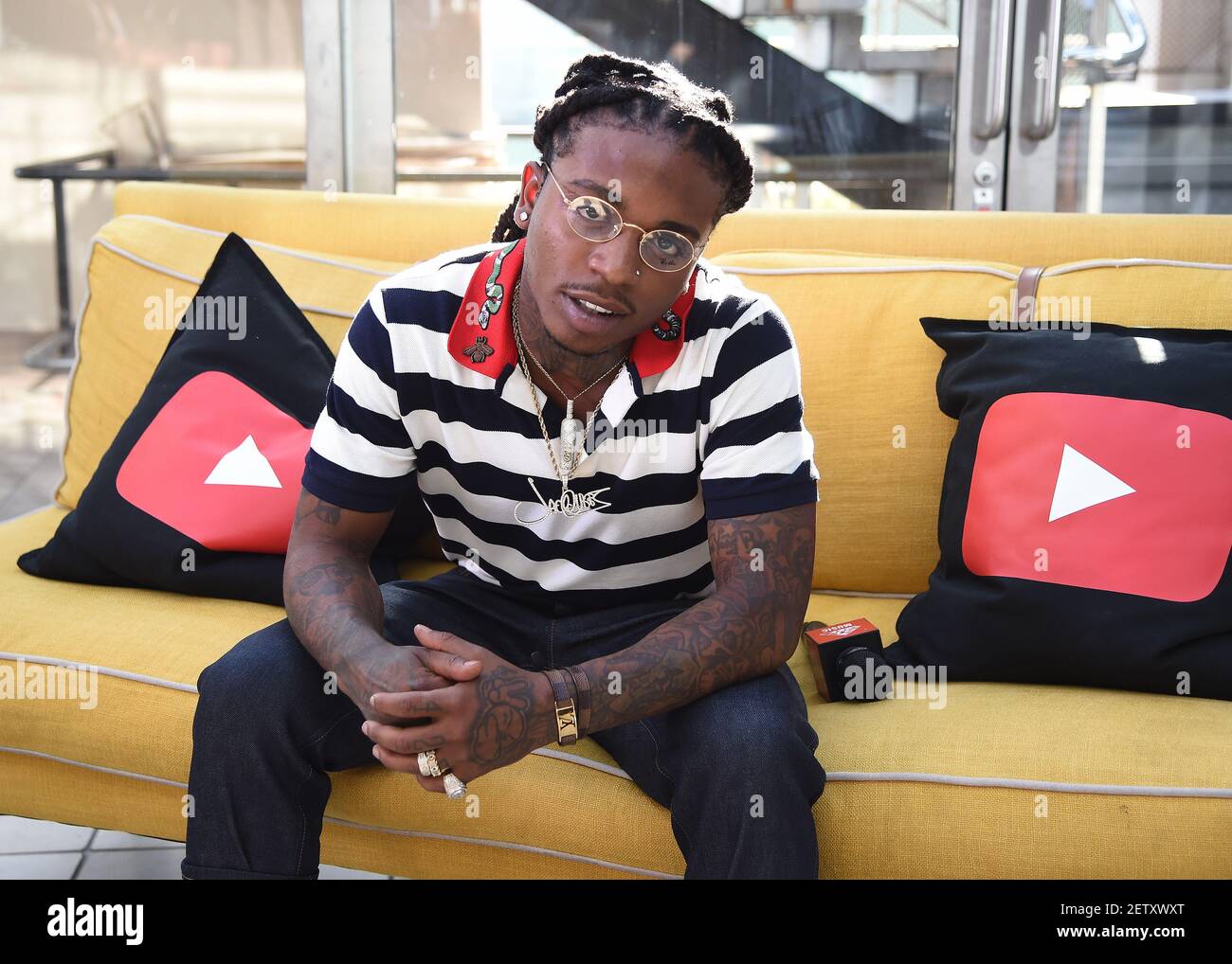 HOLLYWOOD - JUNE 24: Singer Jacquees attends the YouTube Pre-BET Awards ...