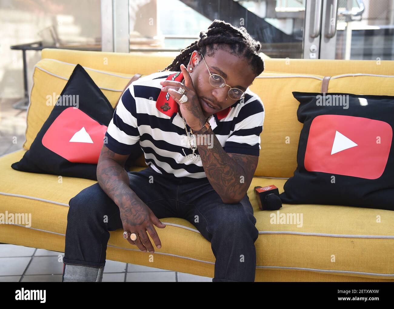 HOLLYWOOD - JUNE 24: Singer Jacquees attends the YouTube Pre-BET Awards ...