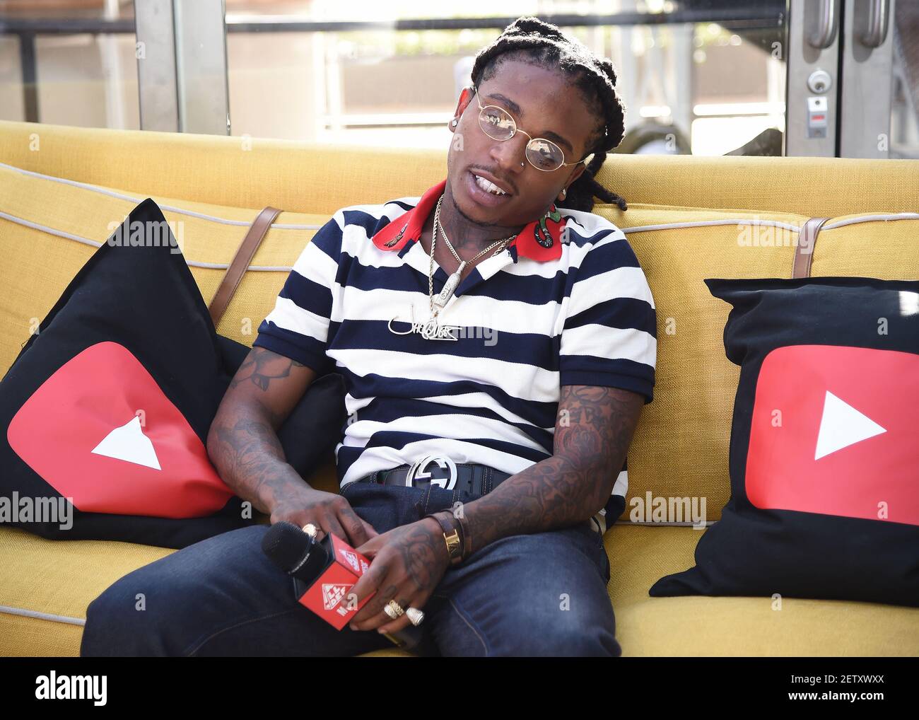 HOLLYWOOD - JUNE 24: Singer Jacquees attends the YouTube Pre-BET Awards ...