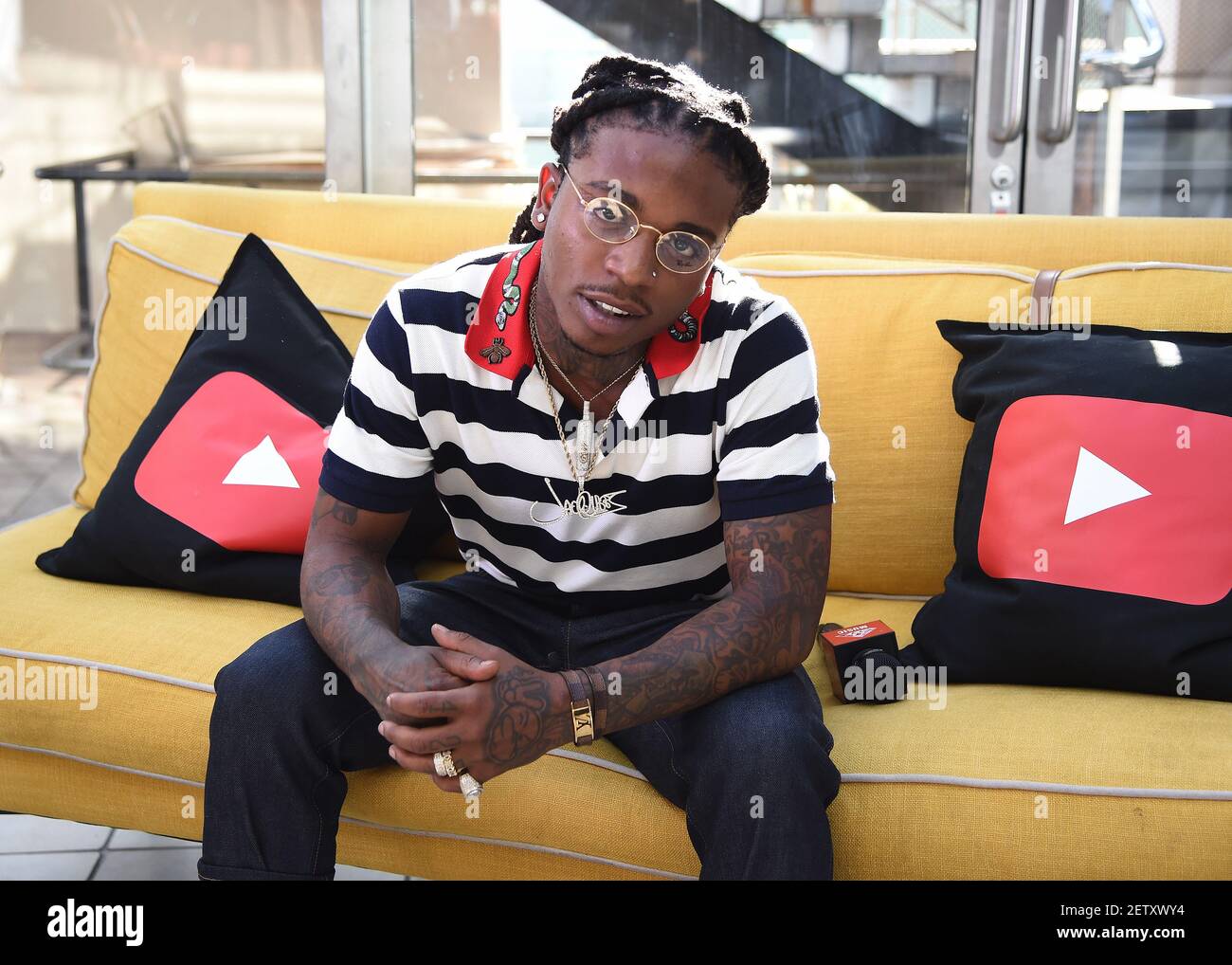 HOLLYWOOD - JUNE 24: Singer Jacquees attends the YouTube Pre-BET Awards ...