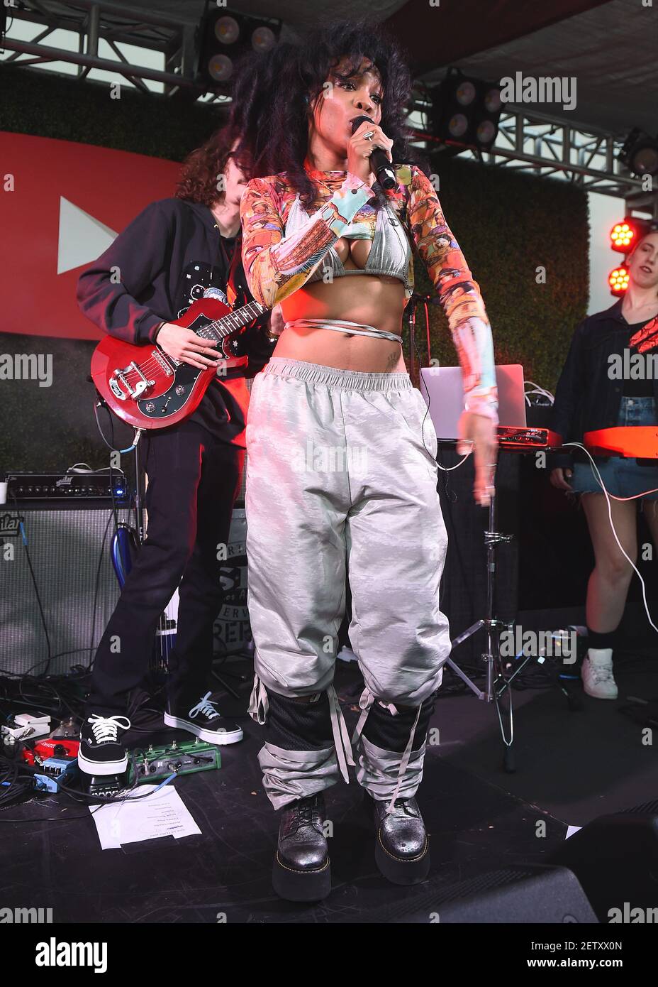 HOLLYWOOD - JUNE 24: Sza at YouTube Pre-BET Awards party at NeueHouse ...