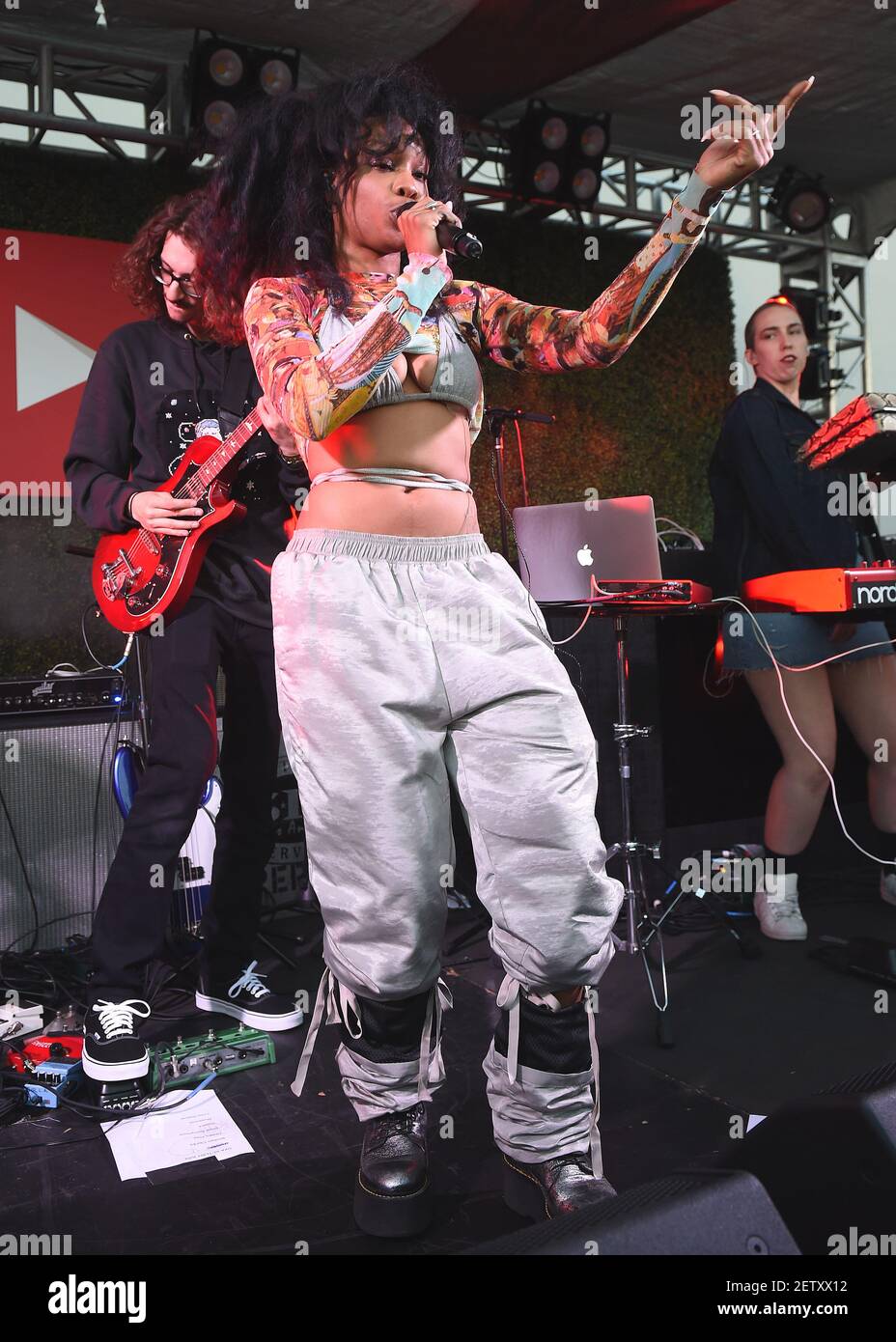 HOLLYWOOD - JUNE 24: Sza at YouTube Pre-BET Awards party at NeueHouse ...