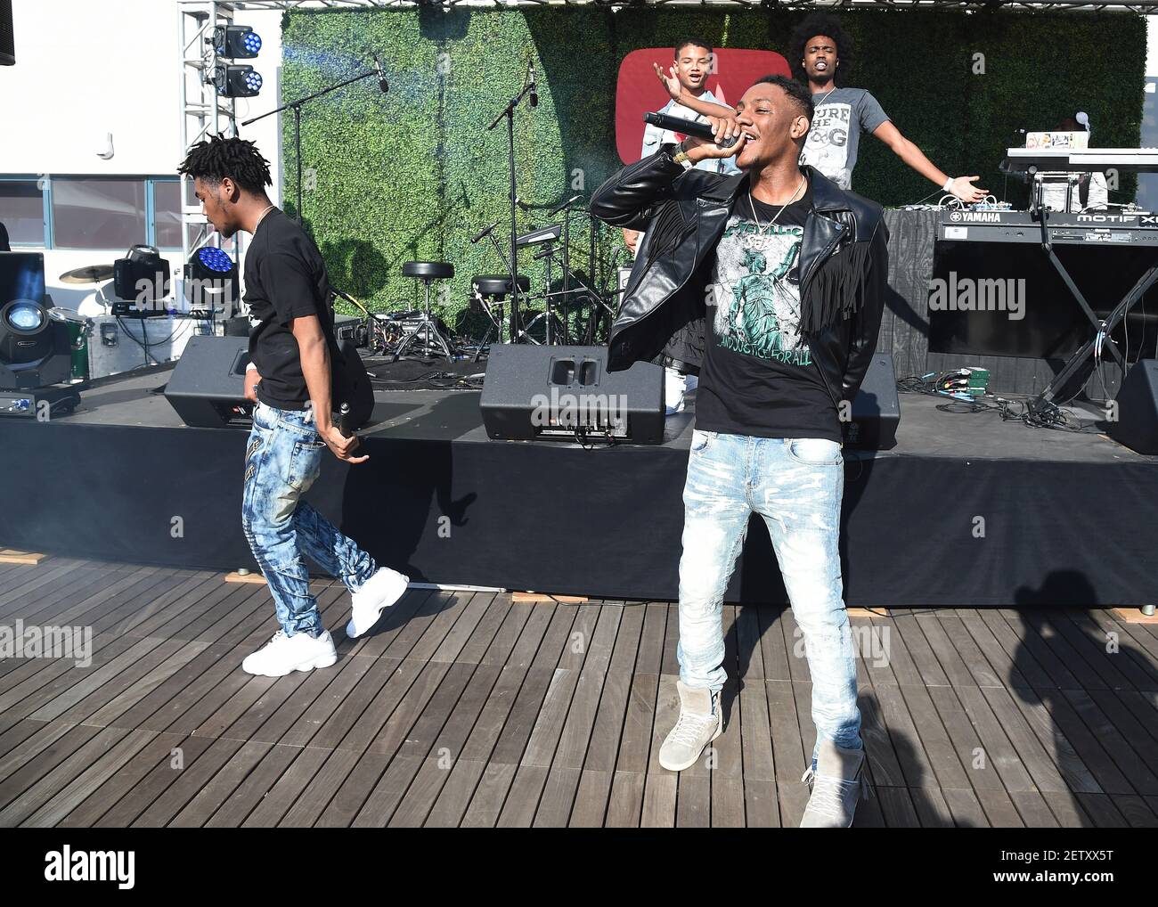HOLLYWOOD - JUNE 24: SOB x RBE at YouTube Pre-BET Awards party at ...