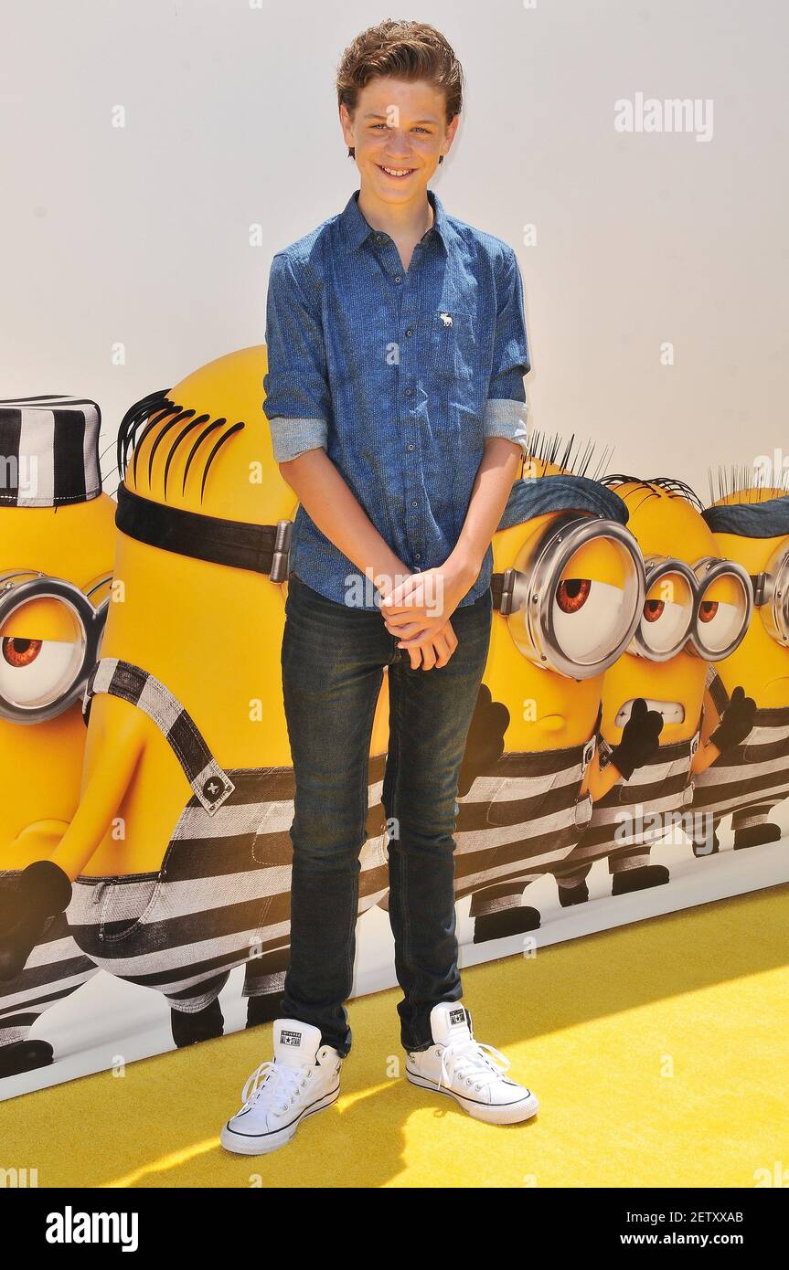 Jacob Buster arrives at the "Despicable Me 3" Los Angeles Premiere held ...