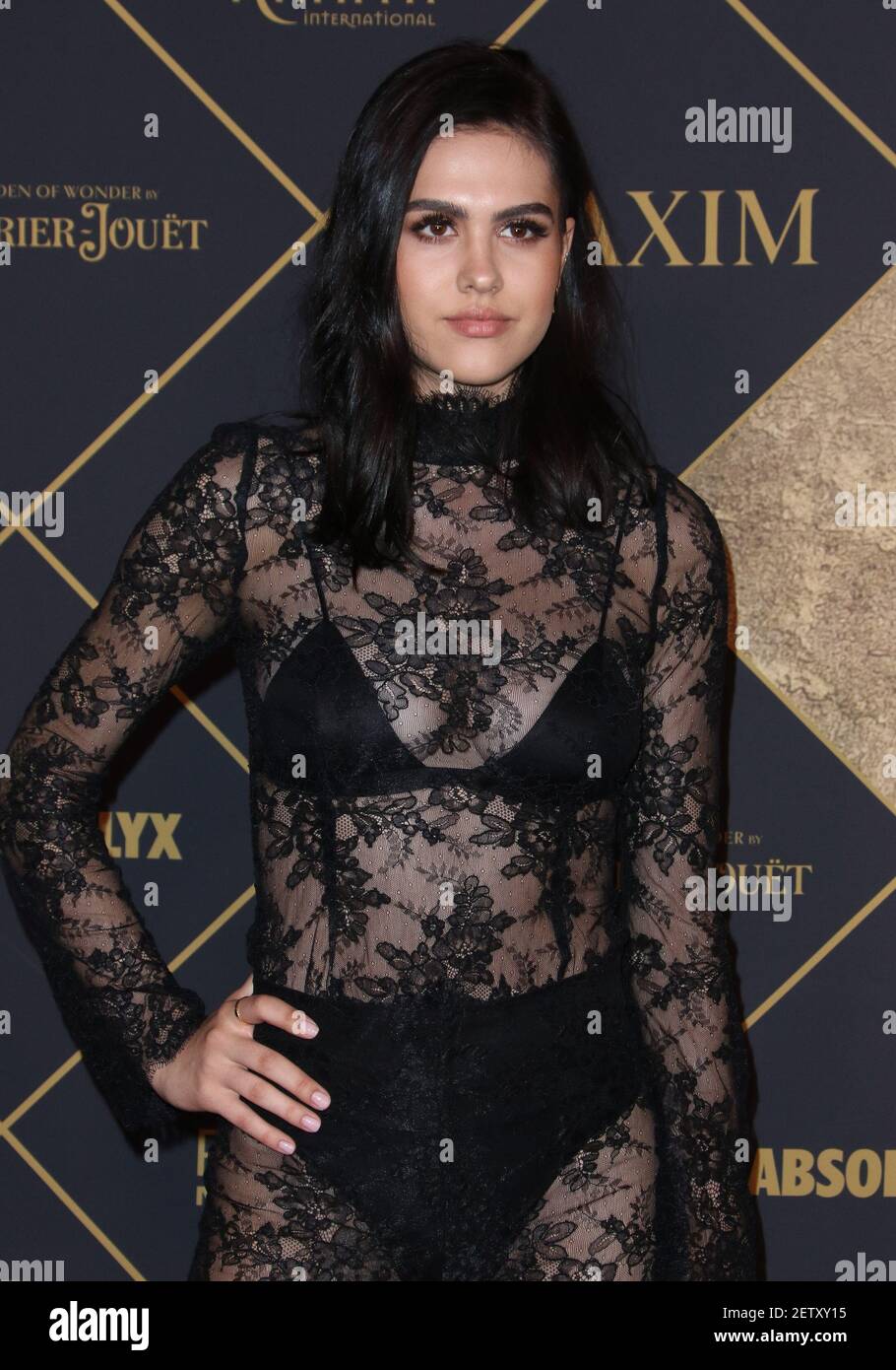 Model Amelia Hamlin at The 2017 MAXIM Hot 100 Party, produced by Karma International, held at ...