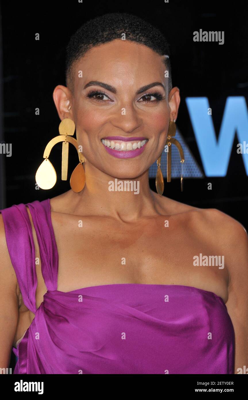 Goapele at the 2017 BET Awards held at Microsoft Theater on June 25 ...