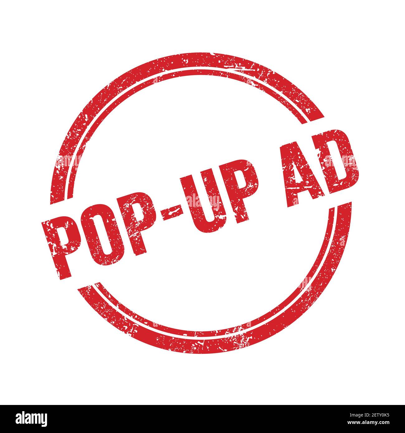 Pop up ad word Cut Out Stock Images & Pictures - Alamy