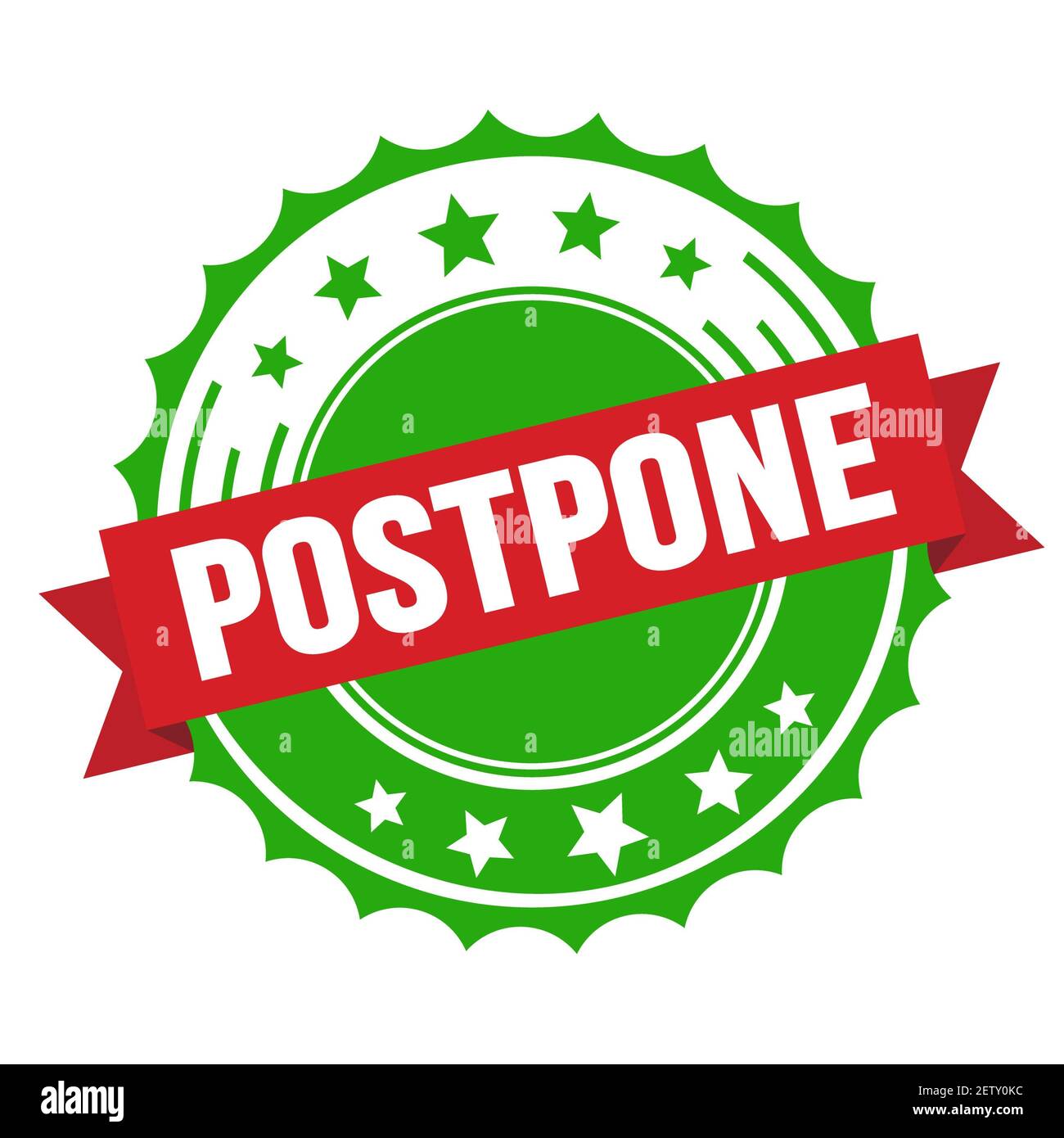 Postpone word Cut Out Stock Images & Pictures - Alamy