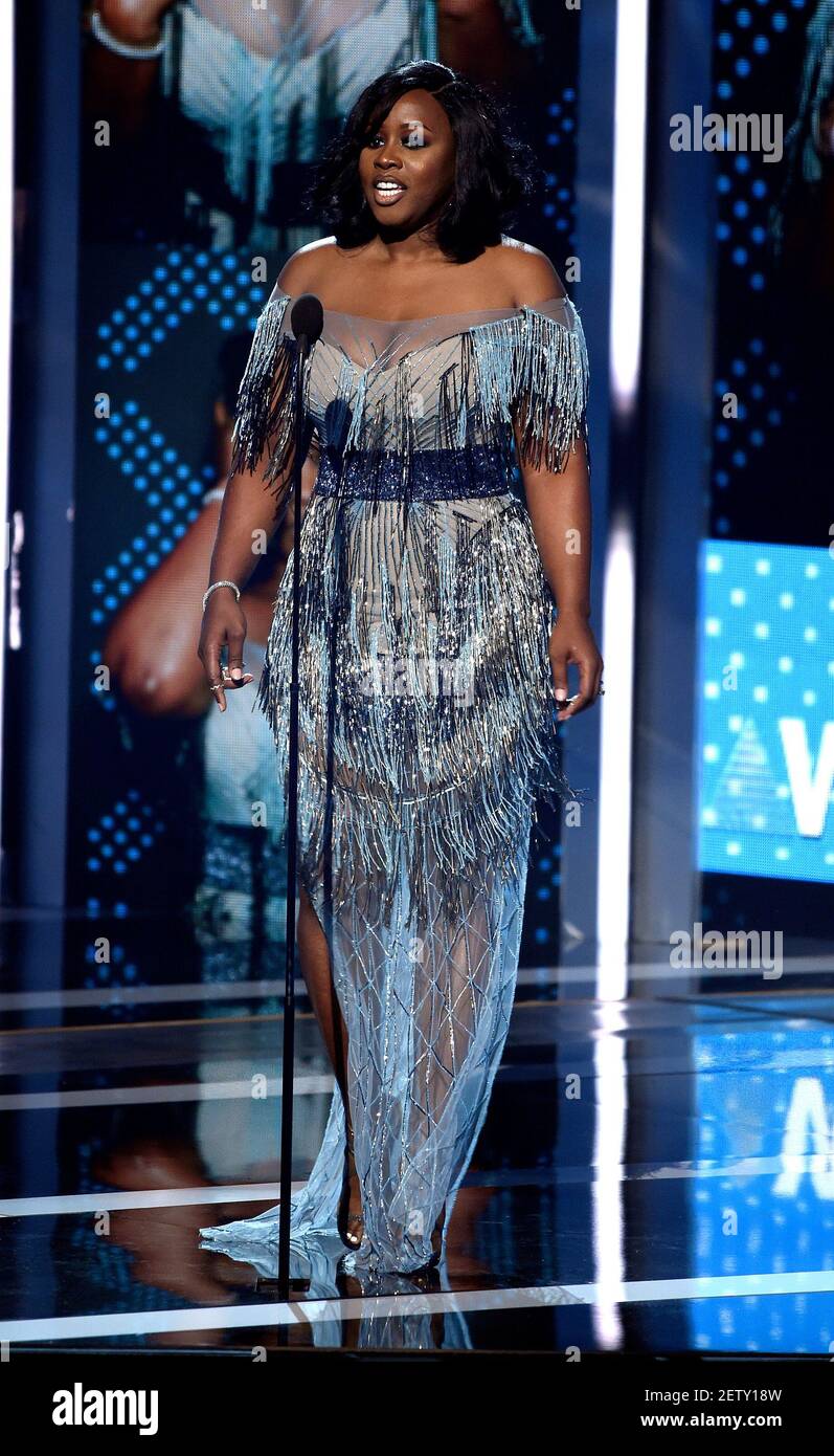 LOS ANGELES - JUNE 25: Remy Ma appears on the 2017 BET Awards at the ...