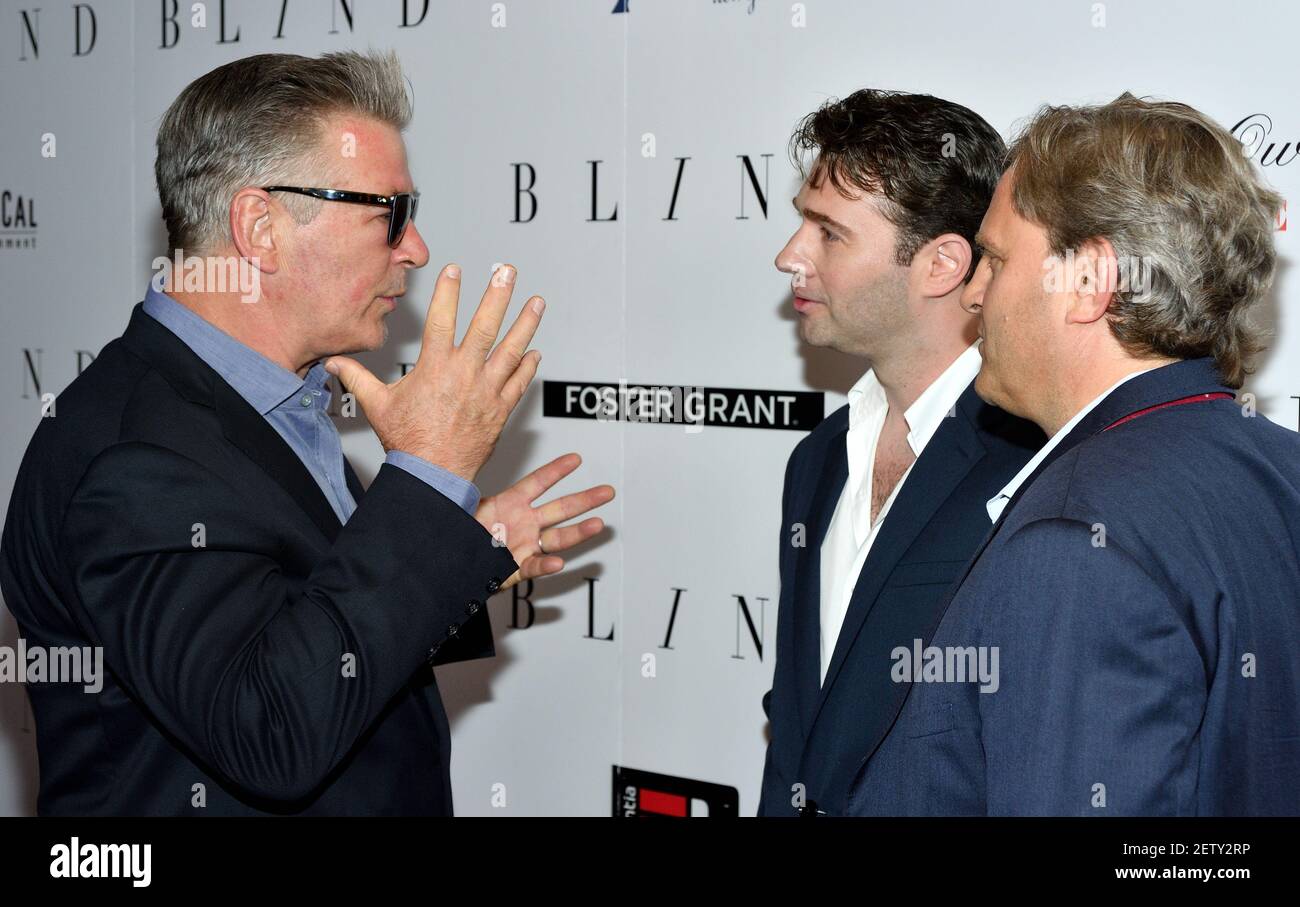 L-R: Actor Alec Baldwin, actor/writer John Buffalo Mailer and director ...