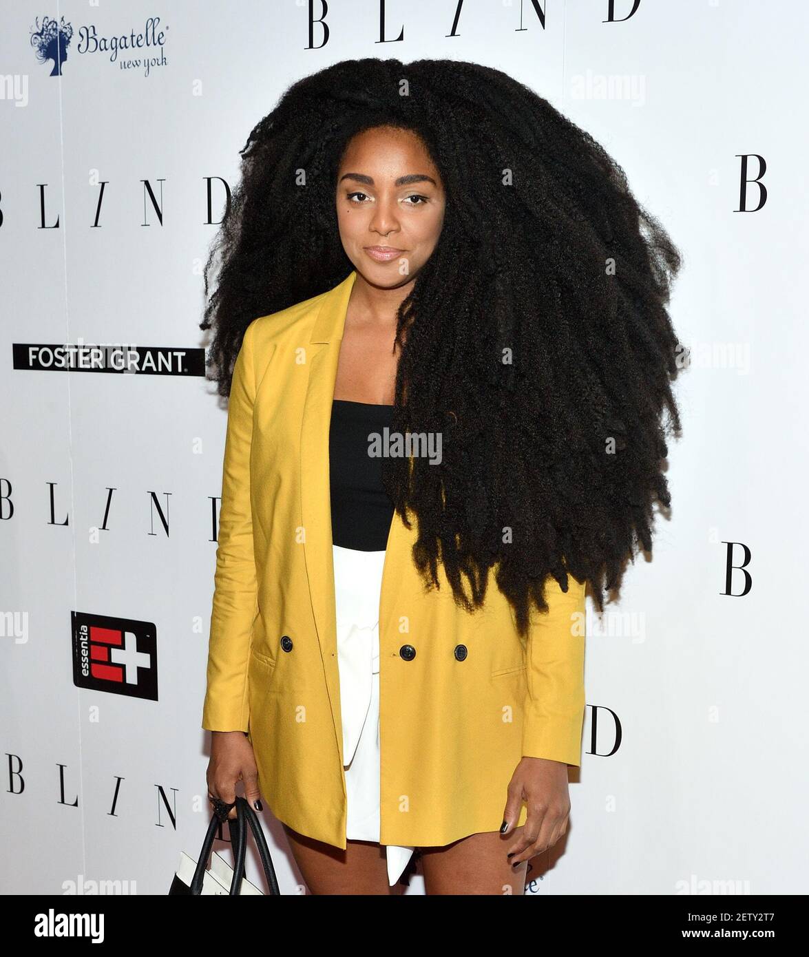 Designer TK Quann attends the NY premiere of Blind at the Landmark ...