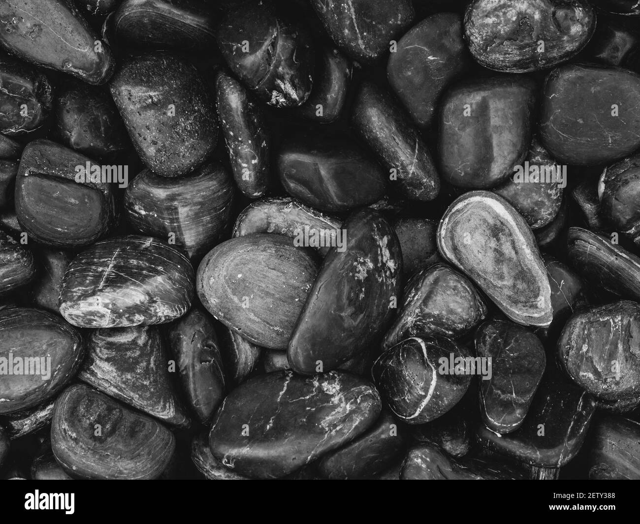 Black Gravel Texture