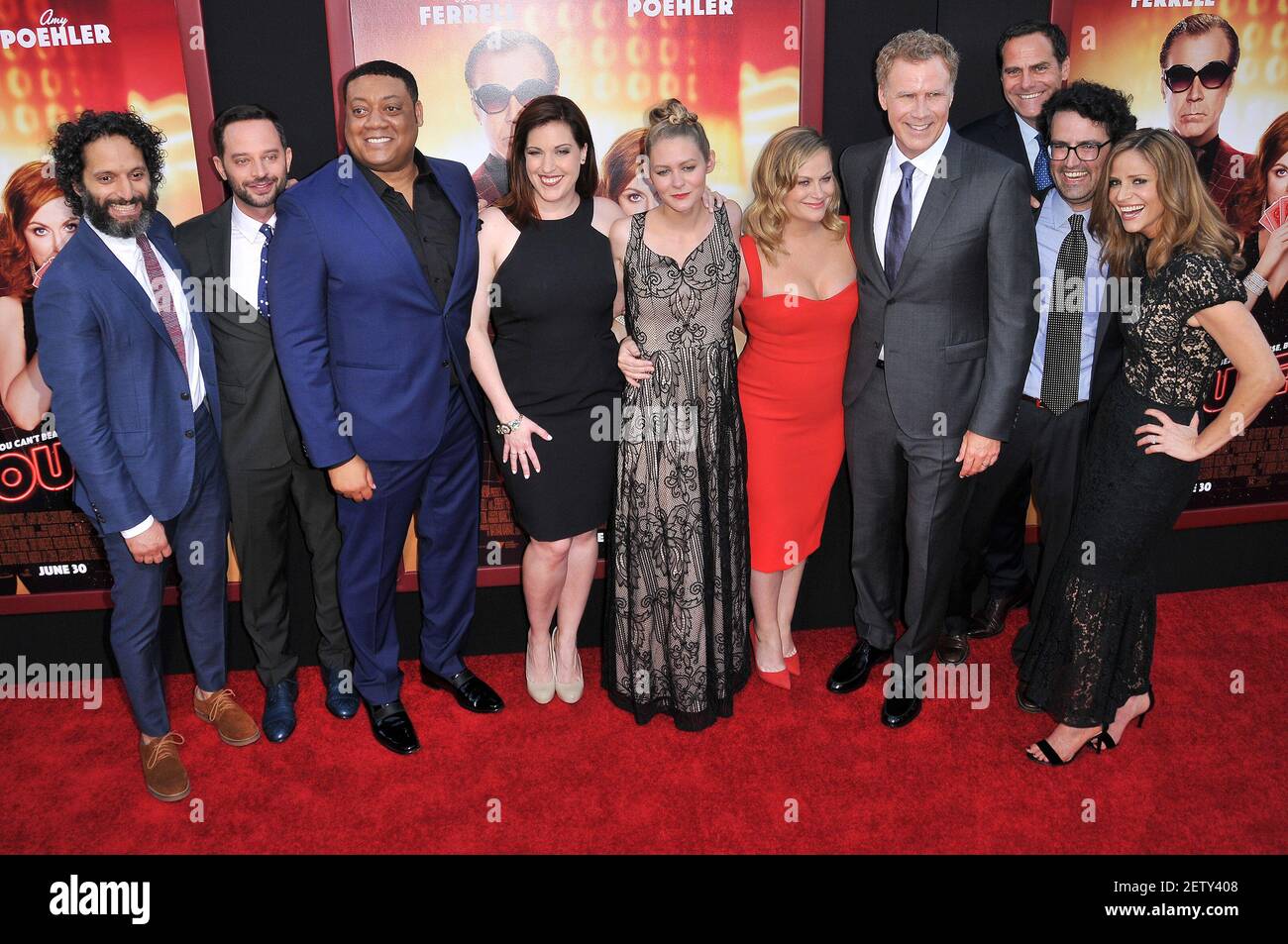 (L-R) "The House" Cast & Crew - Jason Mantzoukas, Nick Kroll, Cedric ...