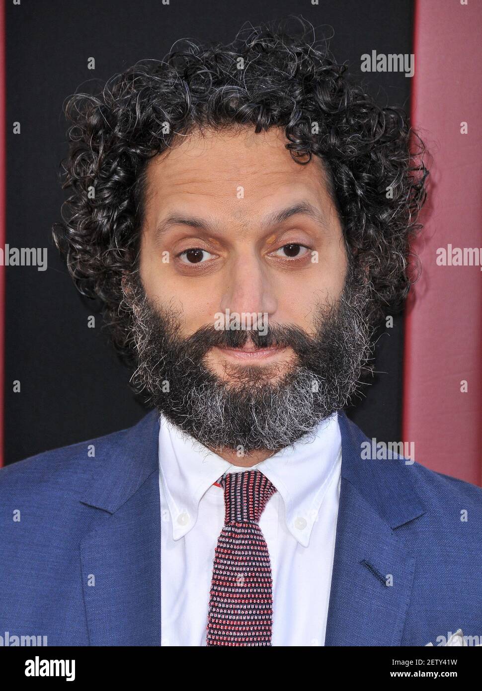 Jason Mantzoukas arrives at "The House" Los Angeles Premiere held at ...